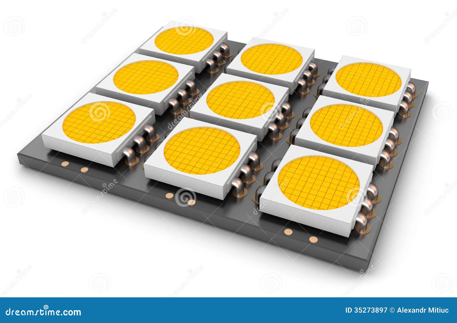 LED panel, close-up stock illustration. Illustration of white - 35273897
