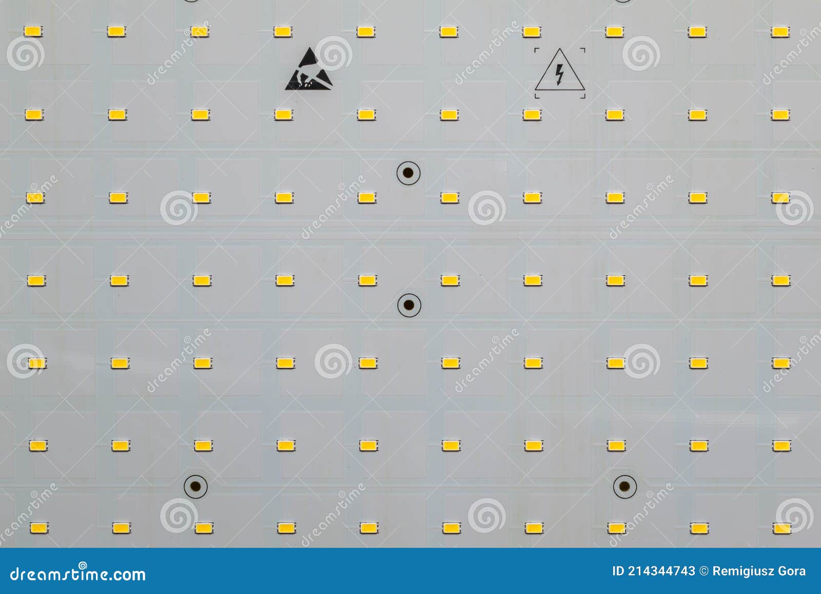 Led Panel Diode Circuit Board Stock Image - Image of isolated, texture ...