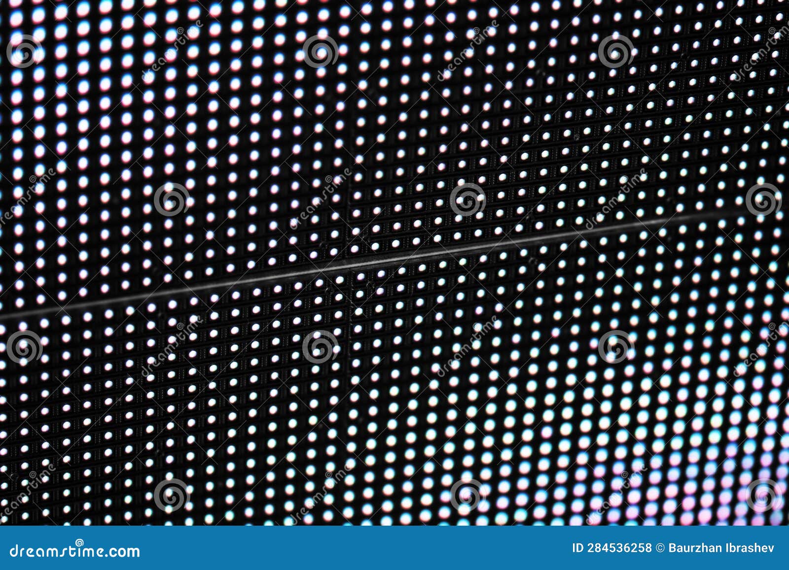 LED Pins Light. Abstract Science or Technology Background. Graphic ...