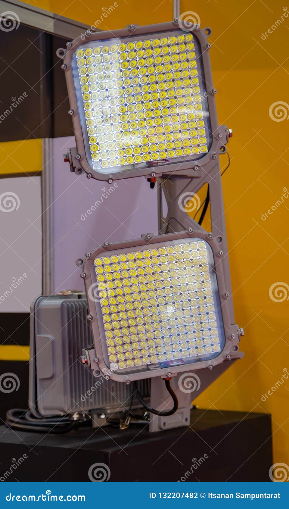 LED pole light bulb stock photo. Image of power, electricity - 132207482