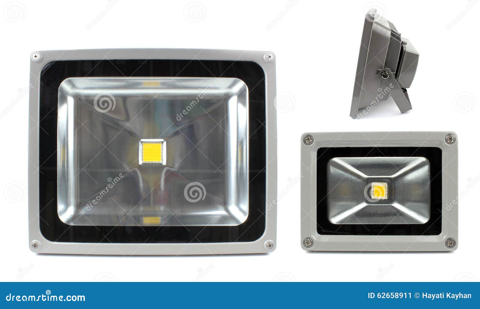 Led Projectors Isolated on White Background Stock Image - Image of ...