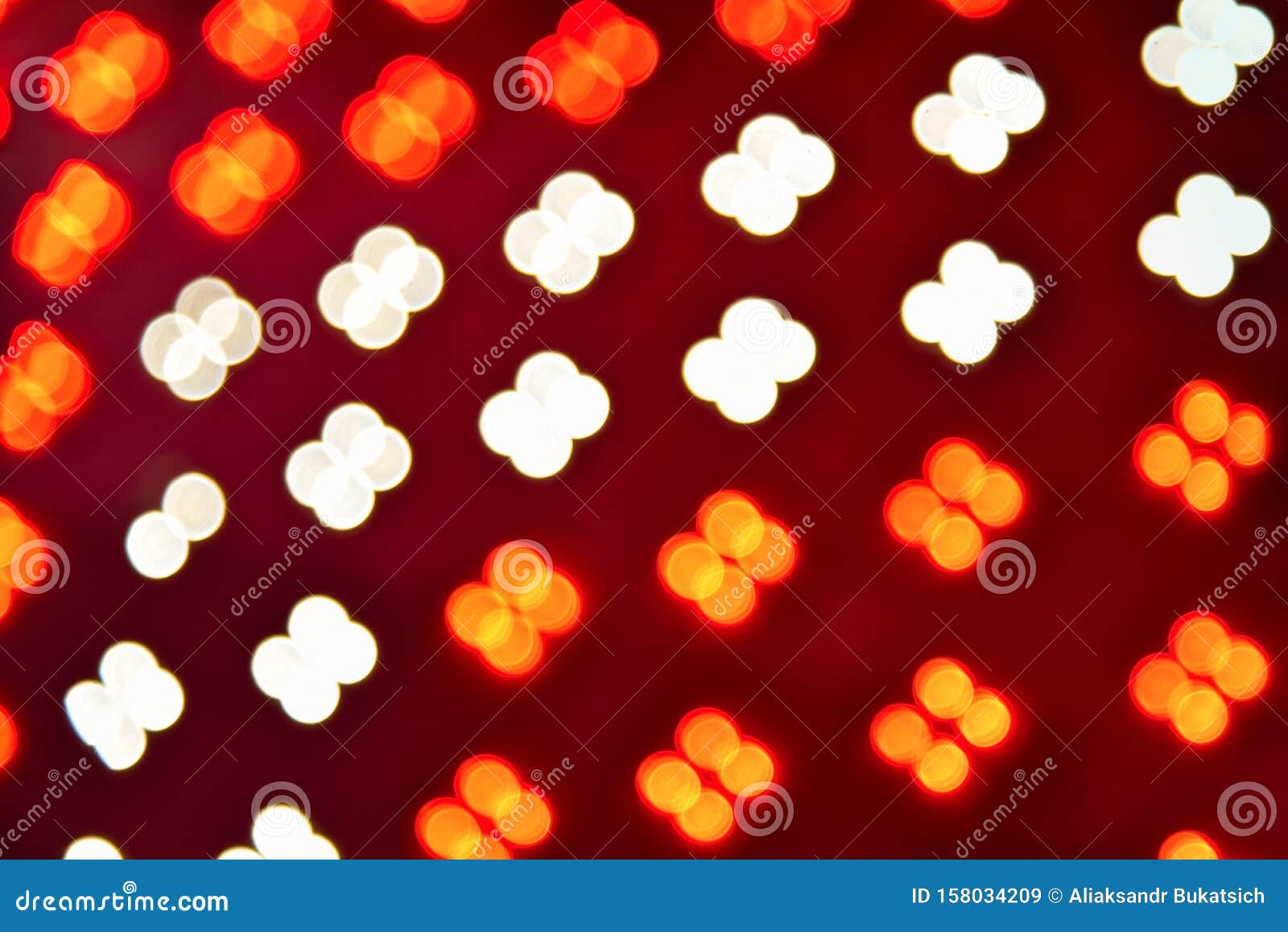 LED Red and White Lights Blurry Stock Image - Image of colorful ...