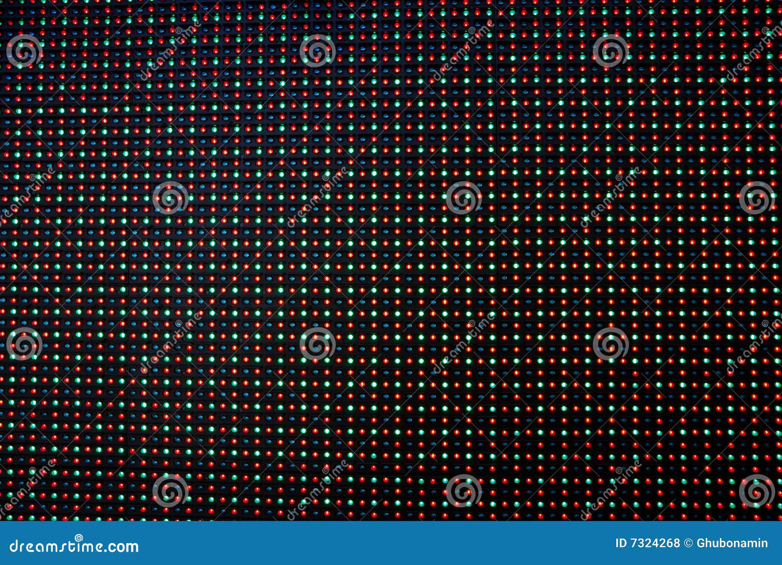 LED Screen stock photo. Image of close, monitor, colored - 7324268