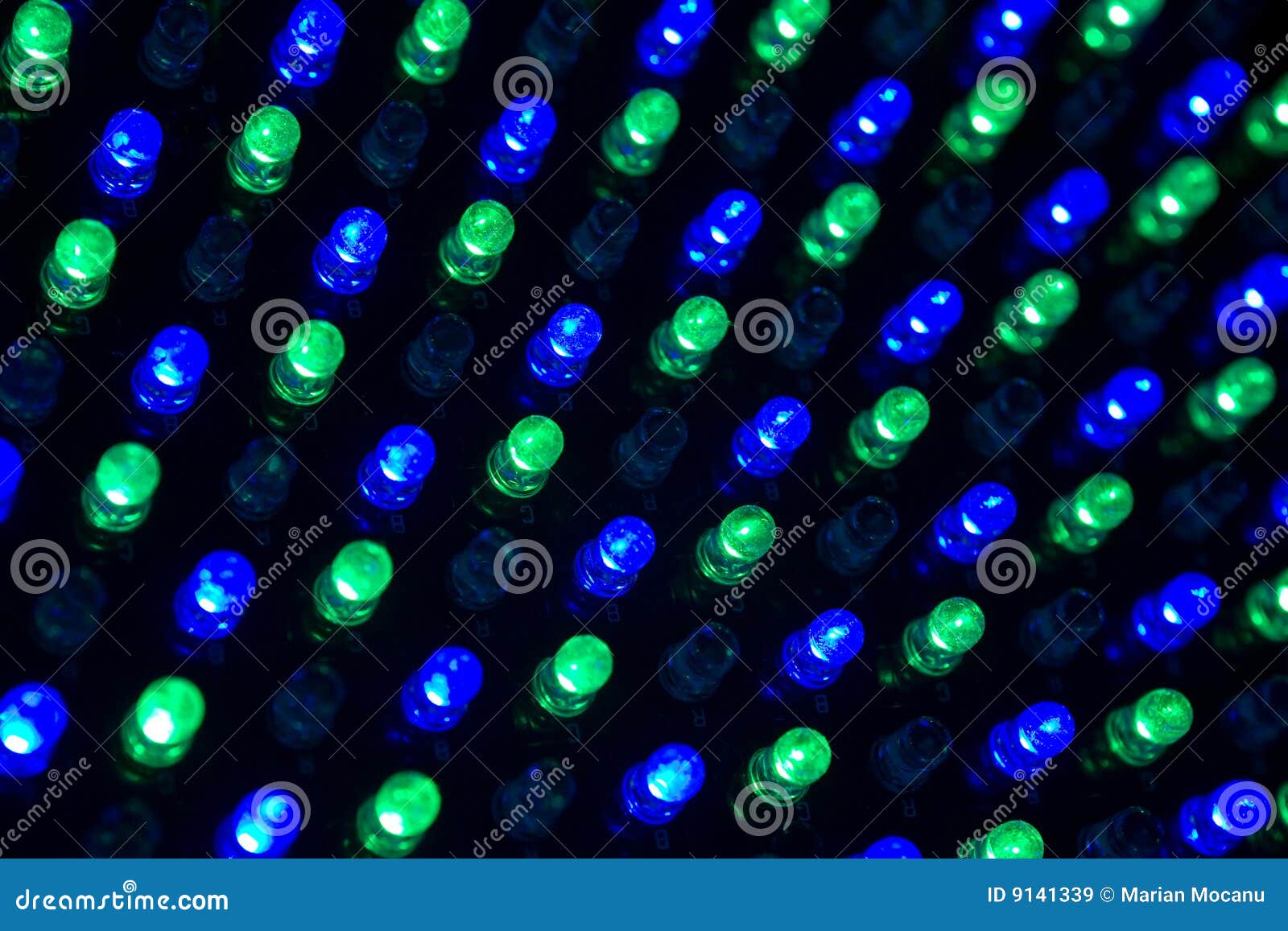 Led screen stock image. Image of entertainment, colors - 9141339