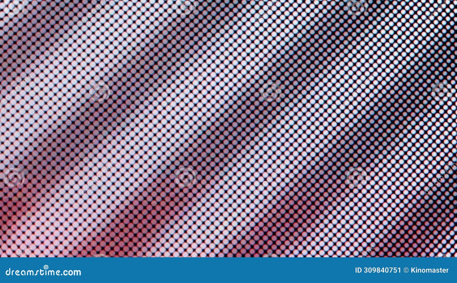 LED Screen Displaying an RGB Dot Pattern Stock Image - Image of modern ...