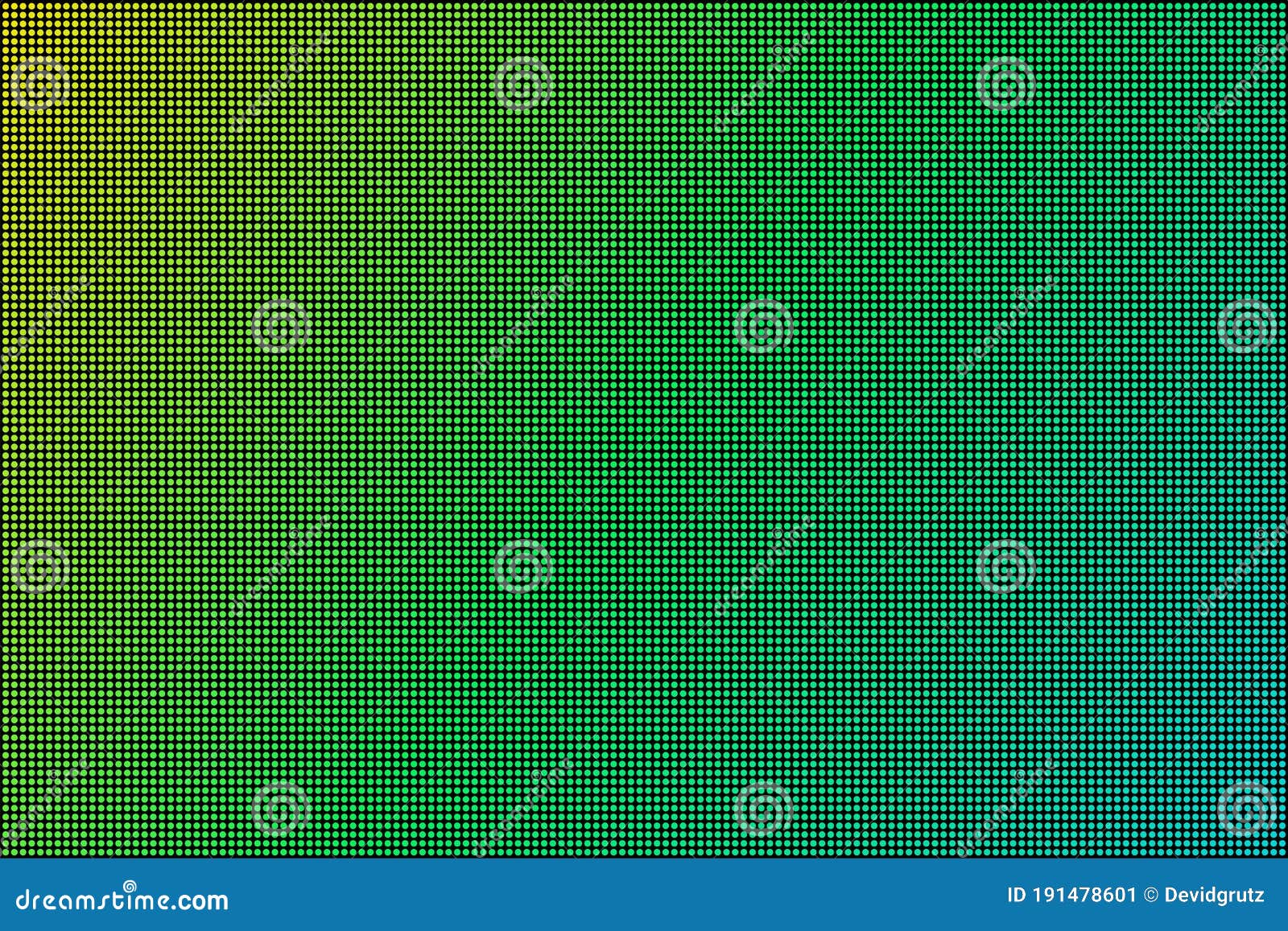 Led Screen. Dot RGB Background Television. Vector Stock Illustration ...