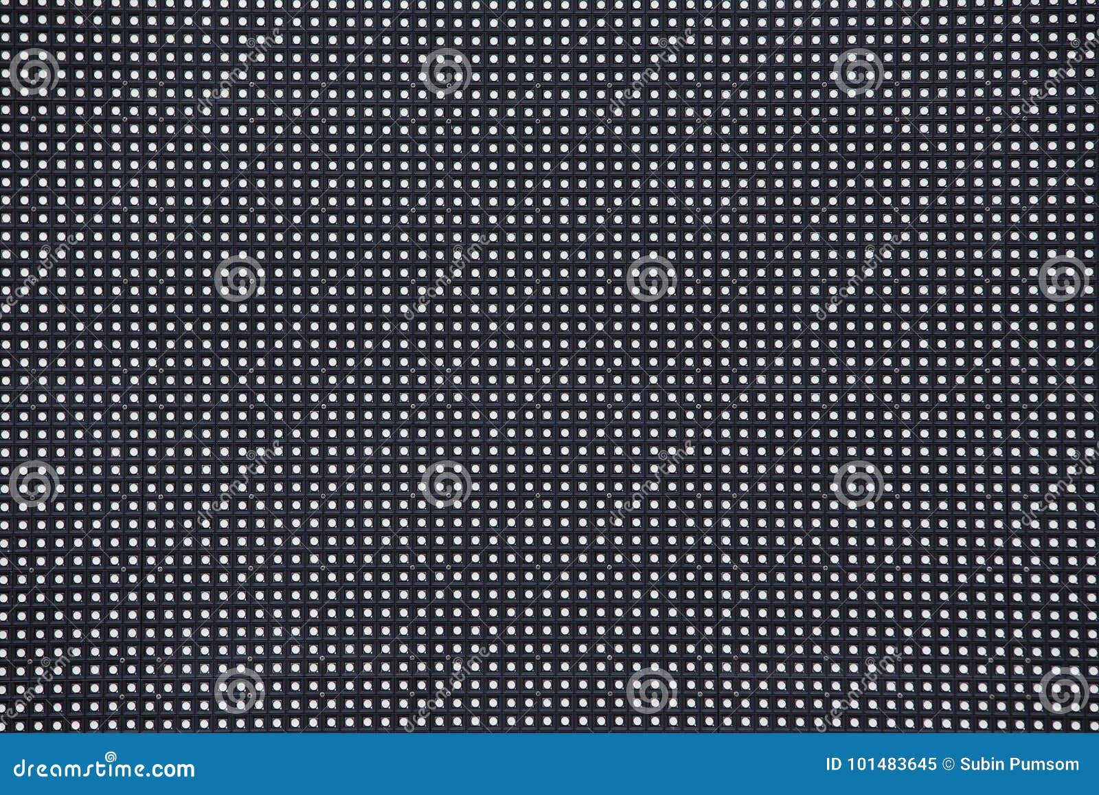 LED screen in macro mode. stock image. Image of pixel - 101483645