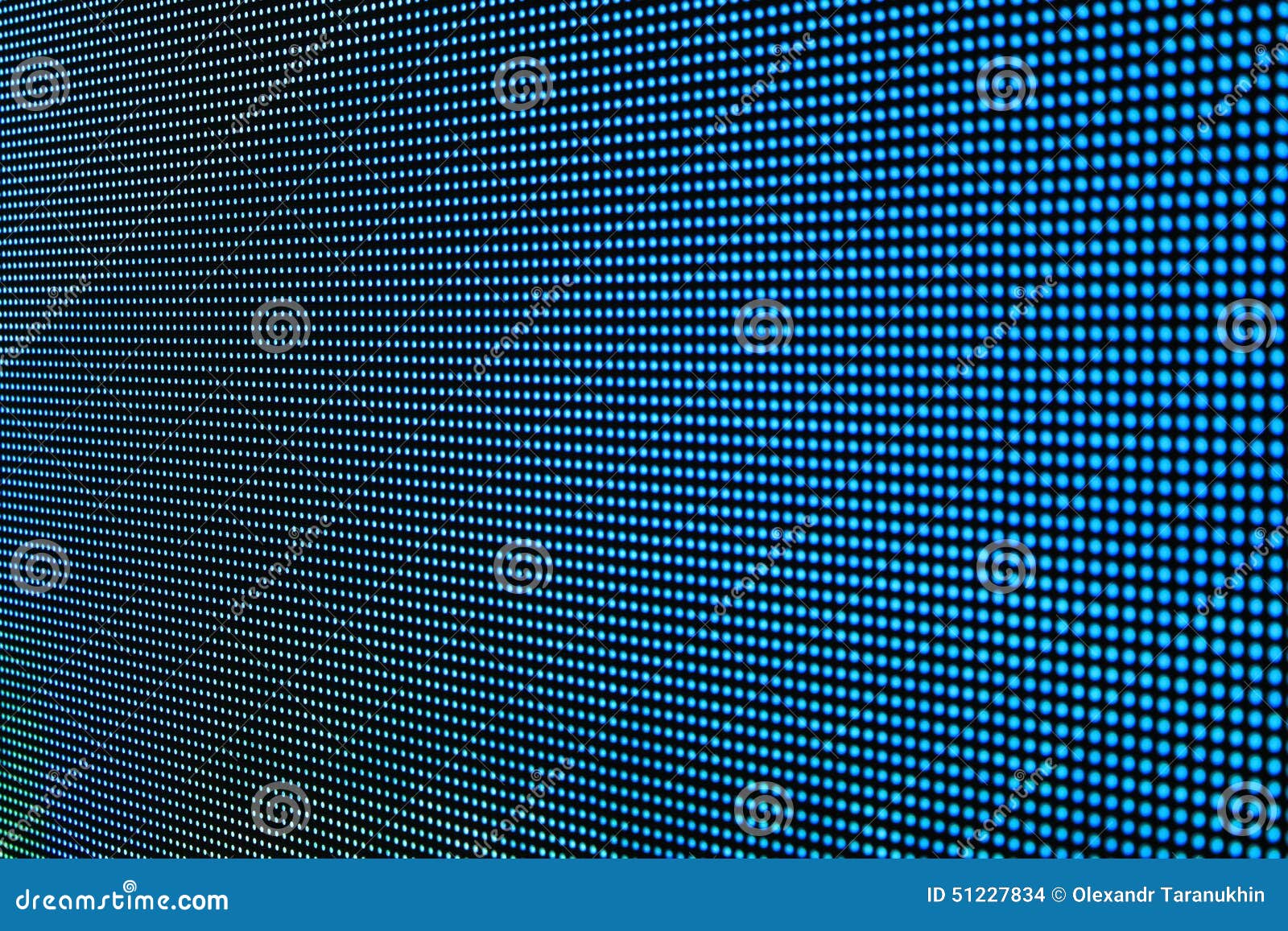 LED screen SMD blue stock photo. Image of color, light - 51227834