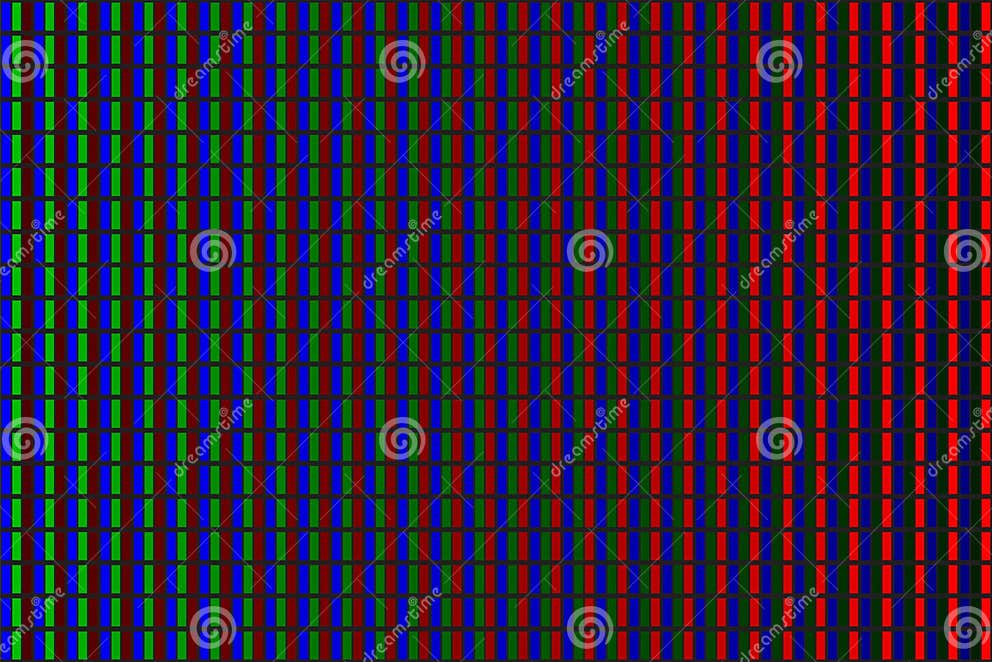 Led Screen Texture. Lcd Panel Pattern. RGB Screen Dots Seamless Pattern ...