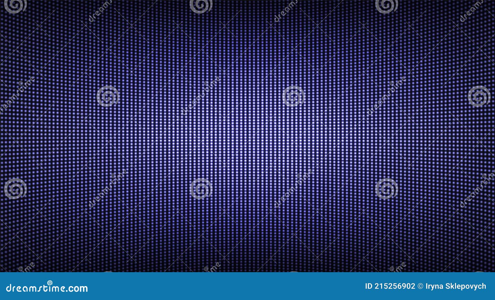 Led Screen Texture. Lcd Pixel Monitor with Dots. Vector Illustration ...