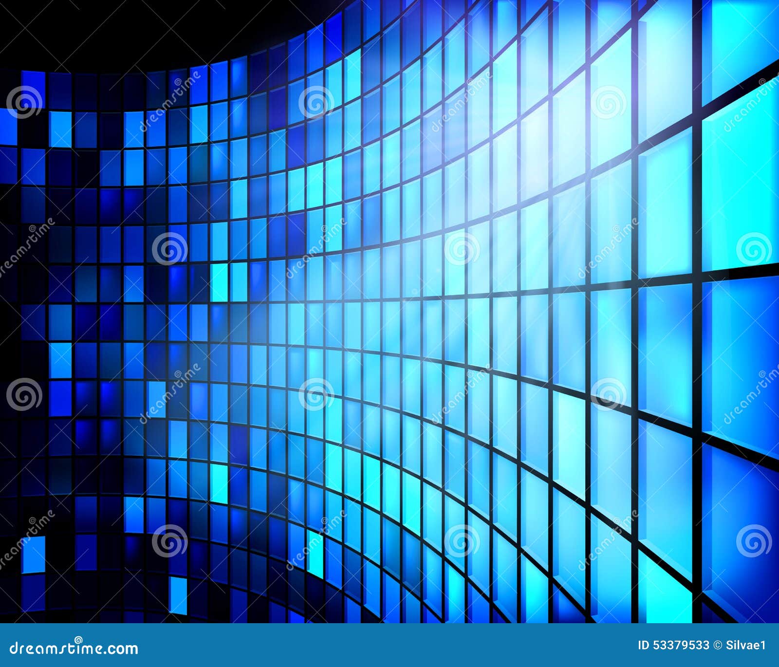 Led Screen. Vector Illustration. Stock Vector - Illustration of film ...