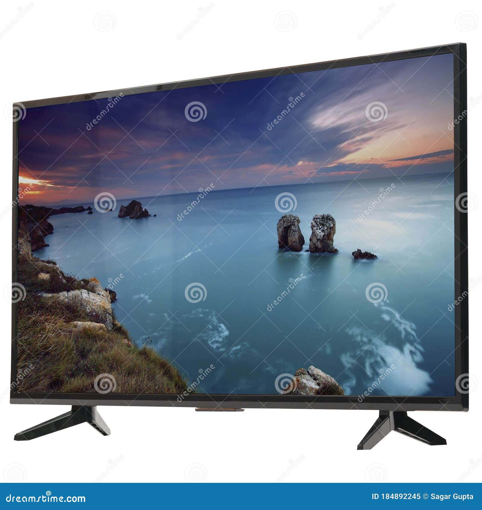 LED Smart Android Television Stock Image - Image of color, home: 184892245