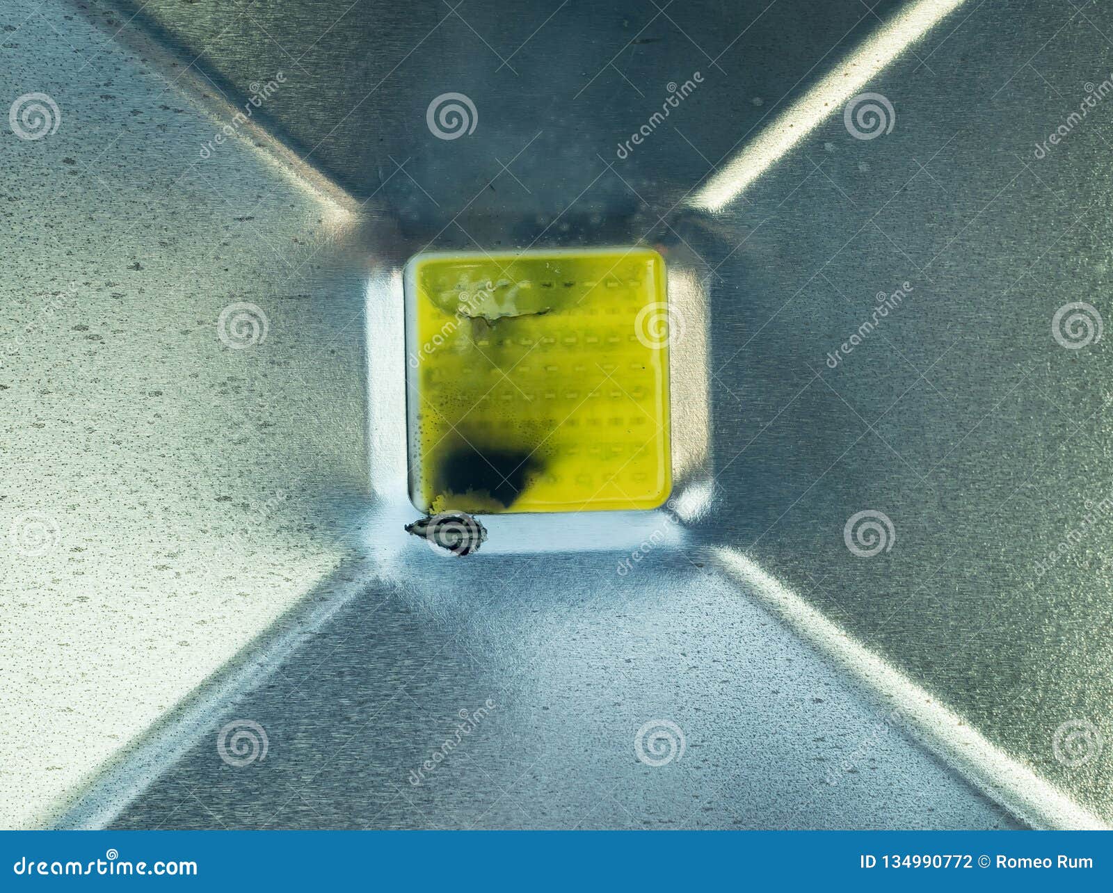 Power of the Electronic Board for High Power LEDs and Burnt LED Stock ...