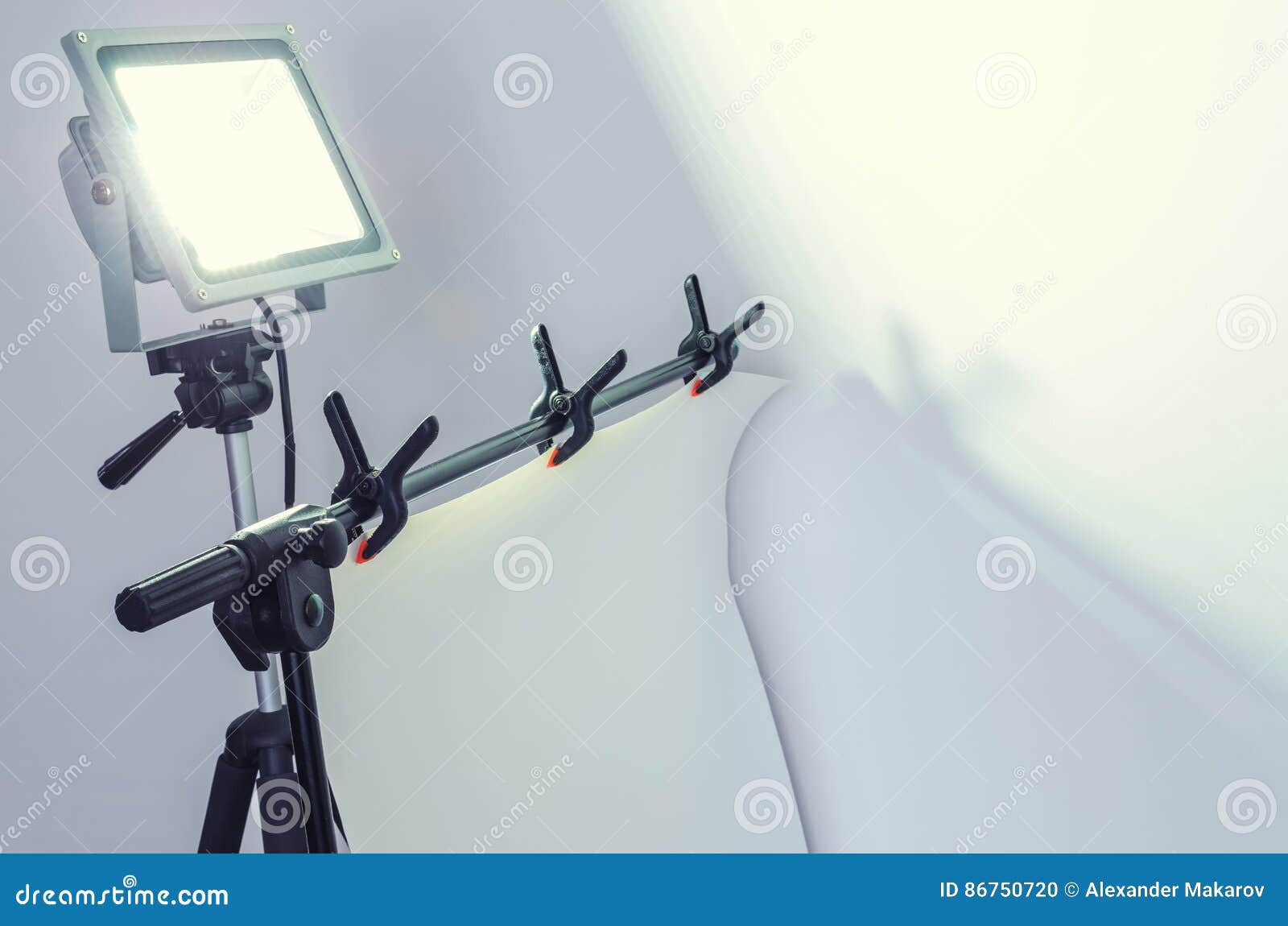 LED Spotlight for Shooting Device Stock Photo - Image of spotlight ...