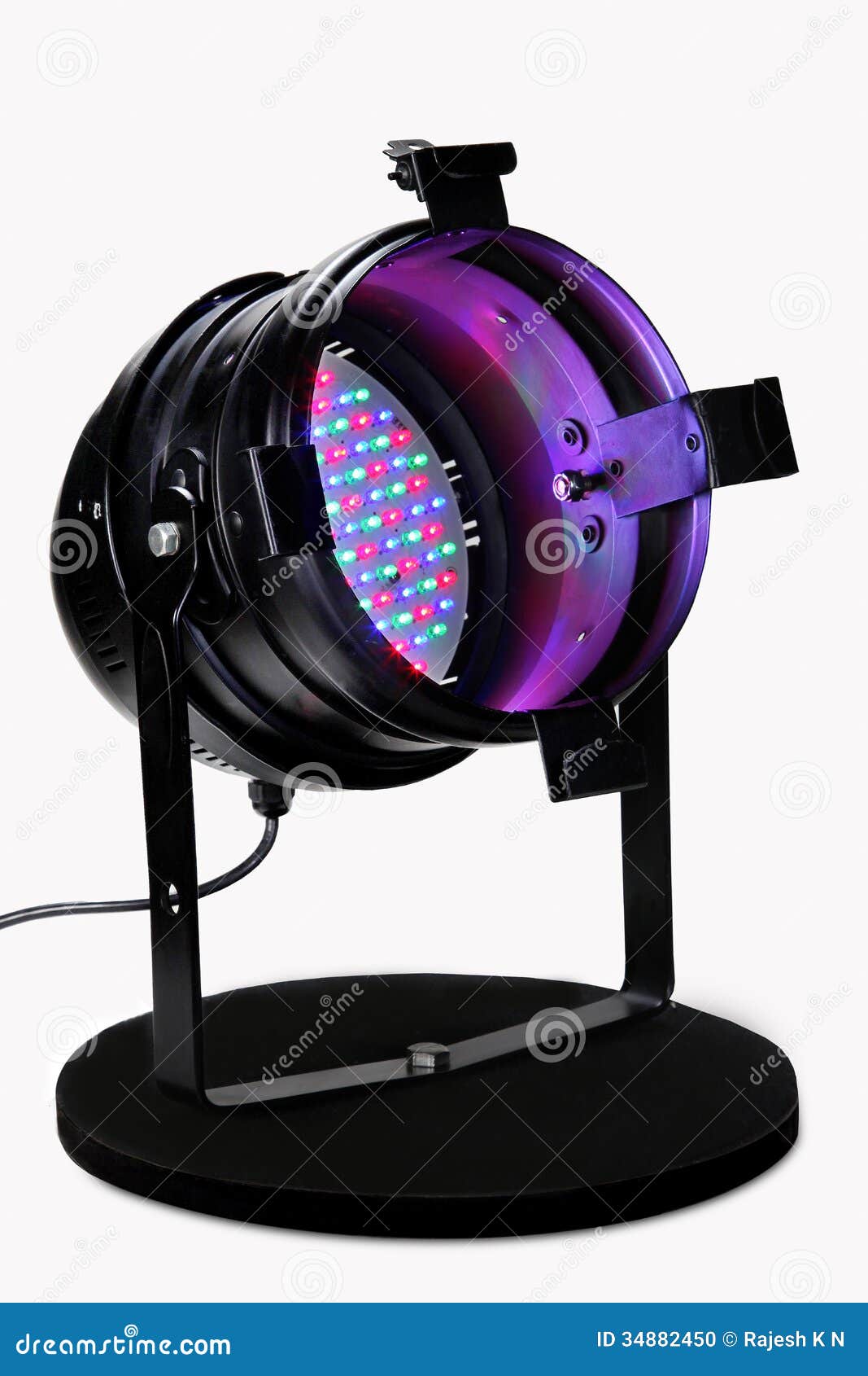 Led stage lights stock photo. Image of illumination, copyspace - 34882450