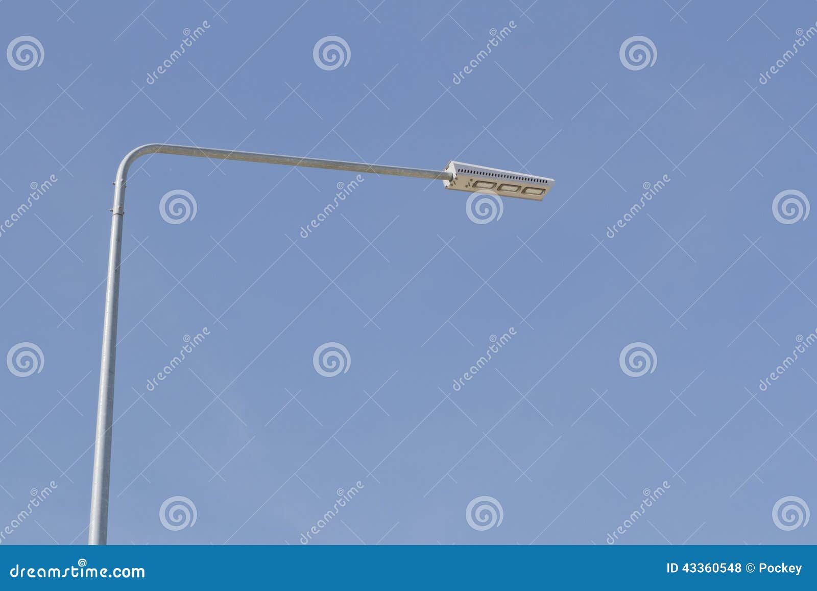 LED street light. stock photo. Image of industry, illuminate - 43360548