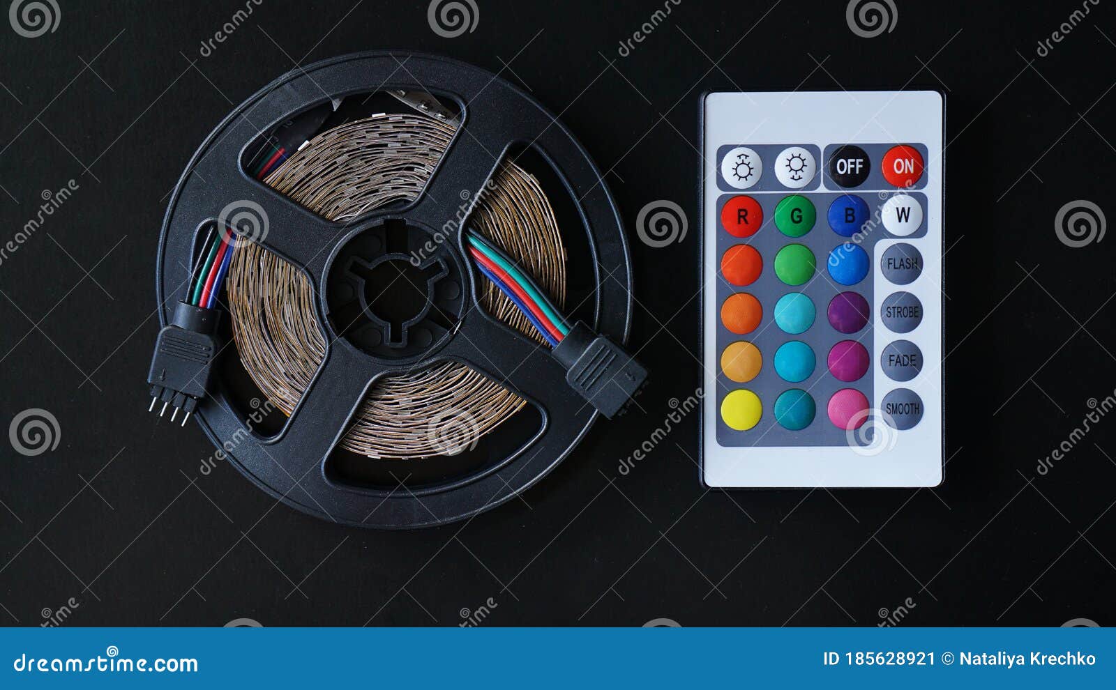 Closeup RGB Led Diode Of Led TV Or Led Monitor Screen Display Panel ...