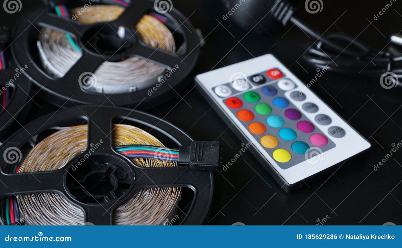 Closeup RGB Led Diode Of Led TV Or Led Monitor Screen Display Panel ...