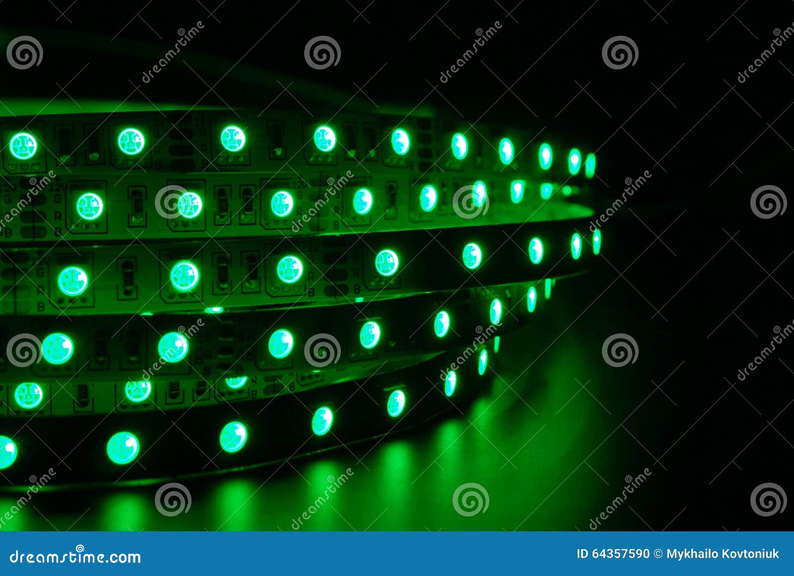 Led strip stock photo. Image of electricity, equipment - 64357590
