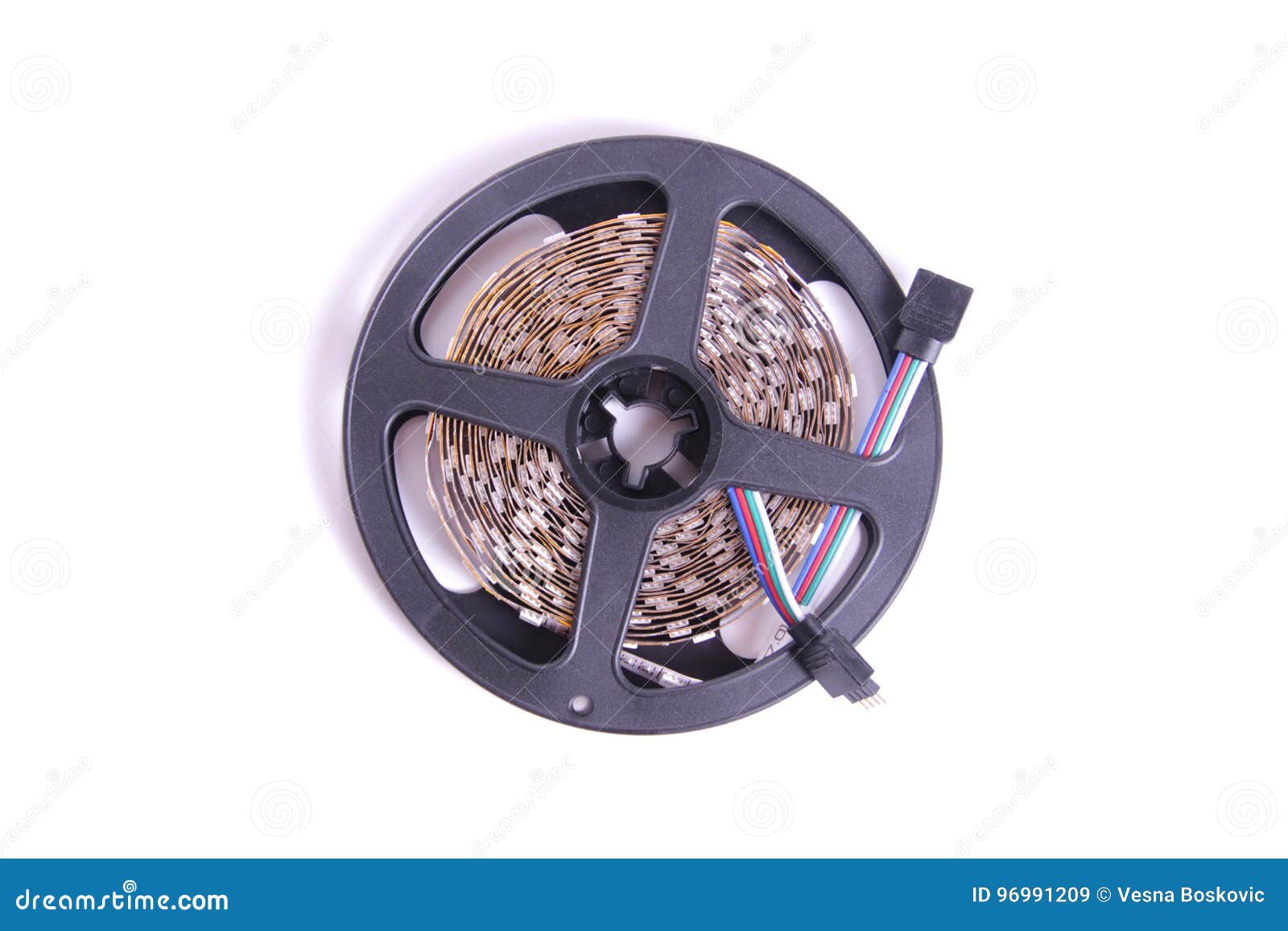 Led strip light stock image. Image of colorful, diode - 96991209