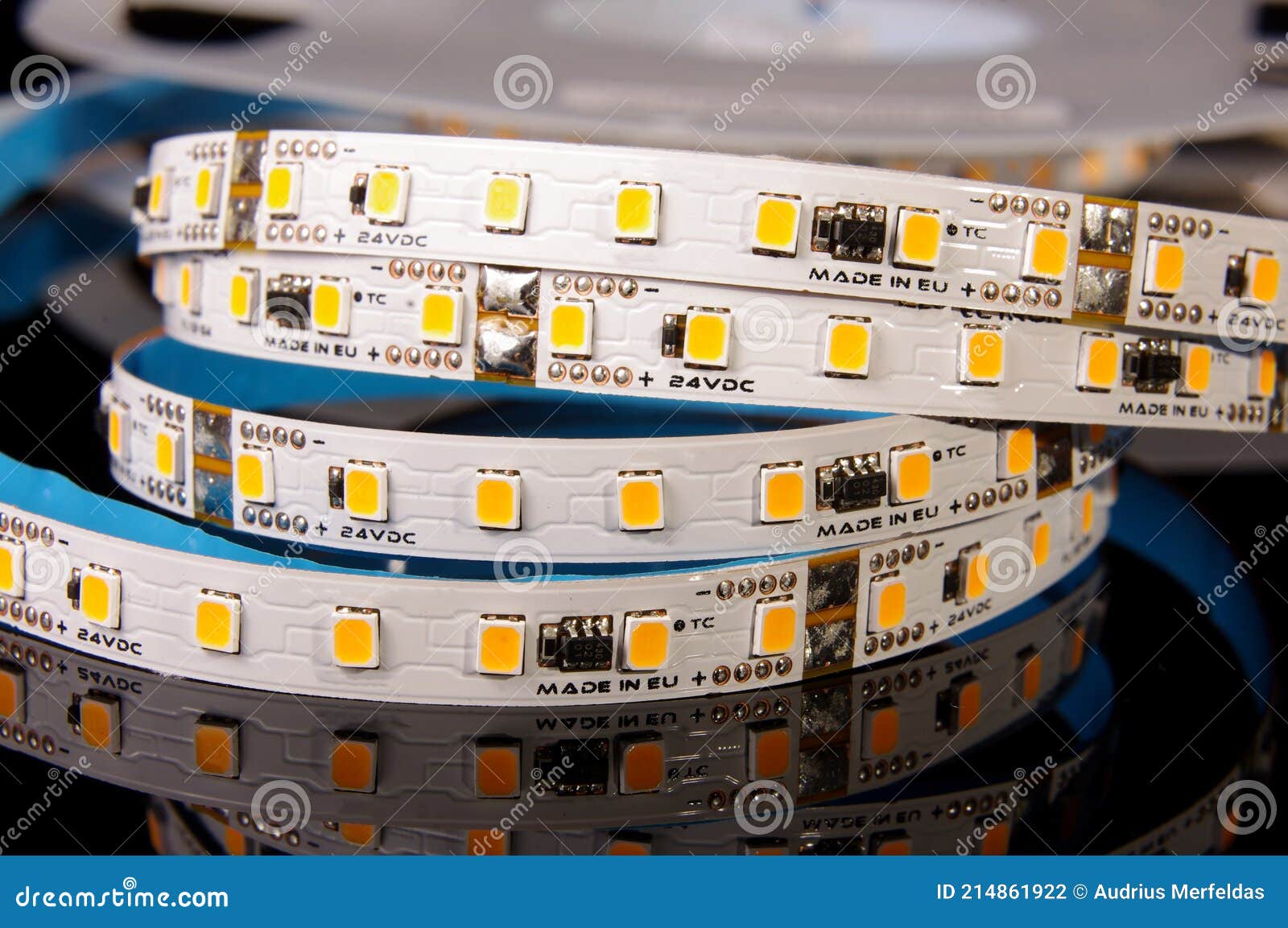 LED Strip for Universal Lighting Applications Stock Photo - Image of ...