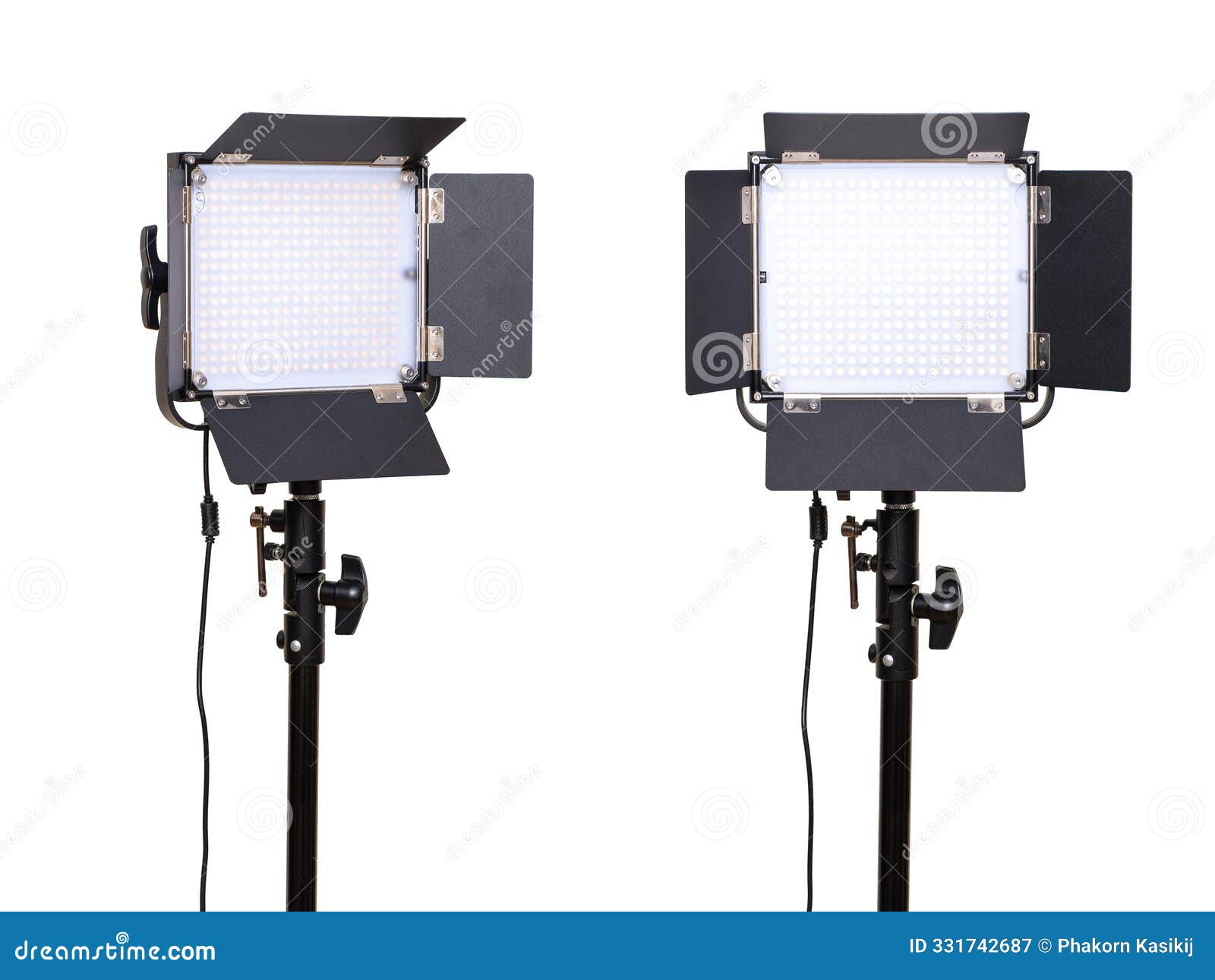 An LED Studio Lights Panel for Professional Studio Photography on a ...