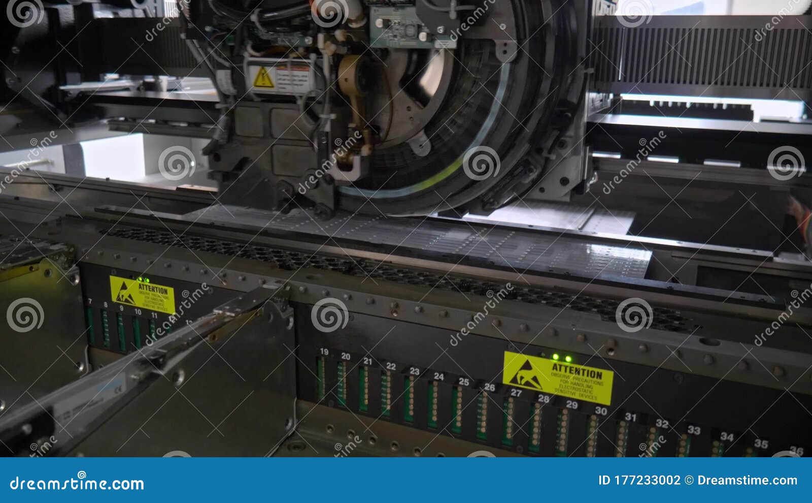 LED Surface Mount Production Line Stock Footage - Video of production ...