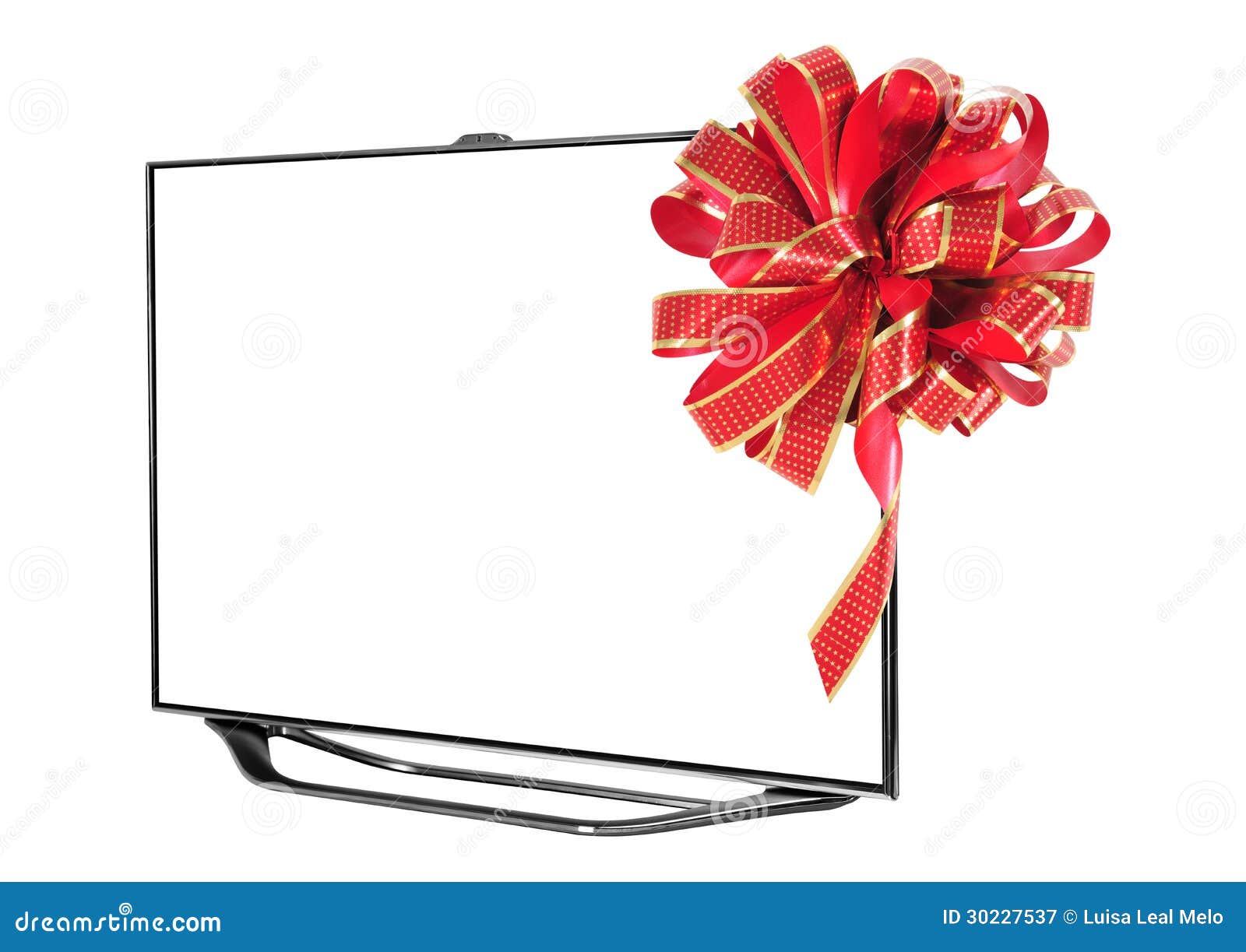 Tv Gift. stock image. Image of business, shiny, design - 30227537
