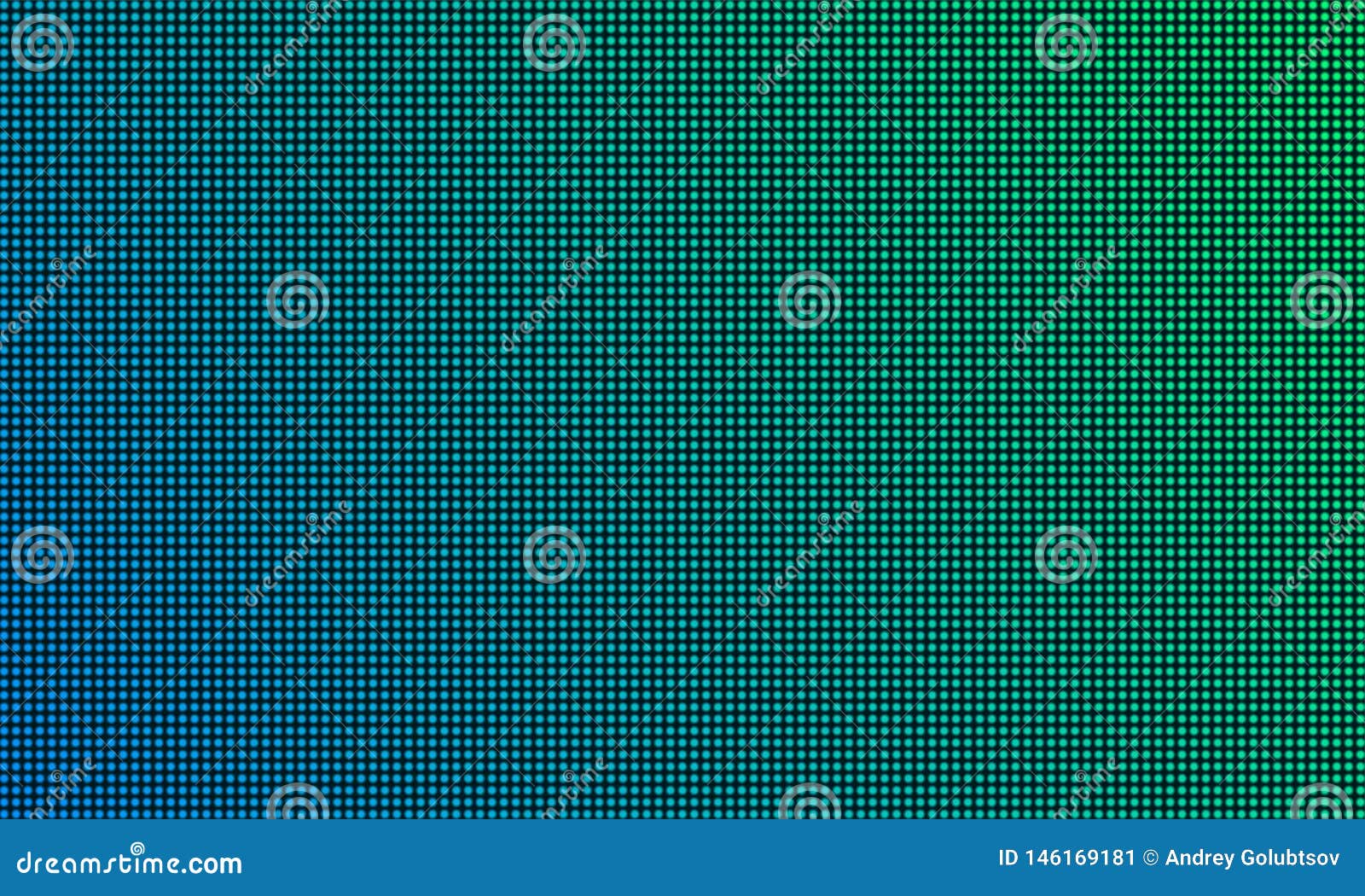 LED TV Screen Monitor With Diode Light Texture Background. Vector Video ...