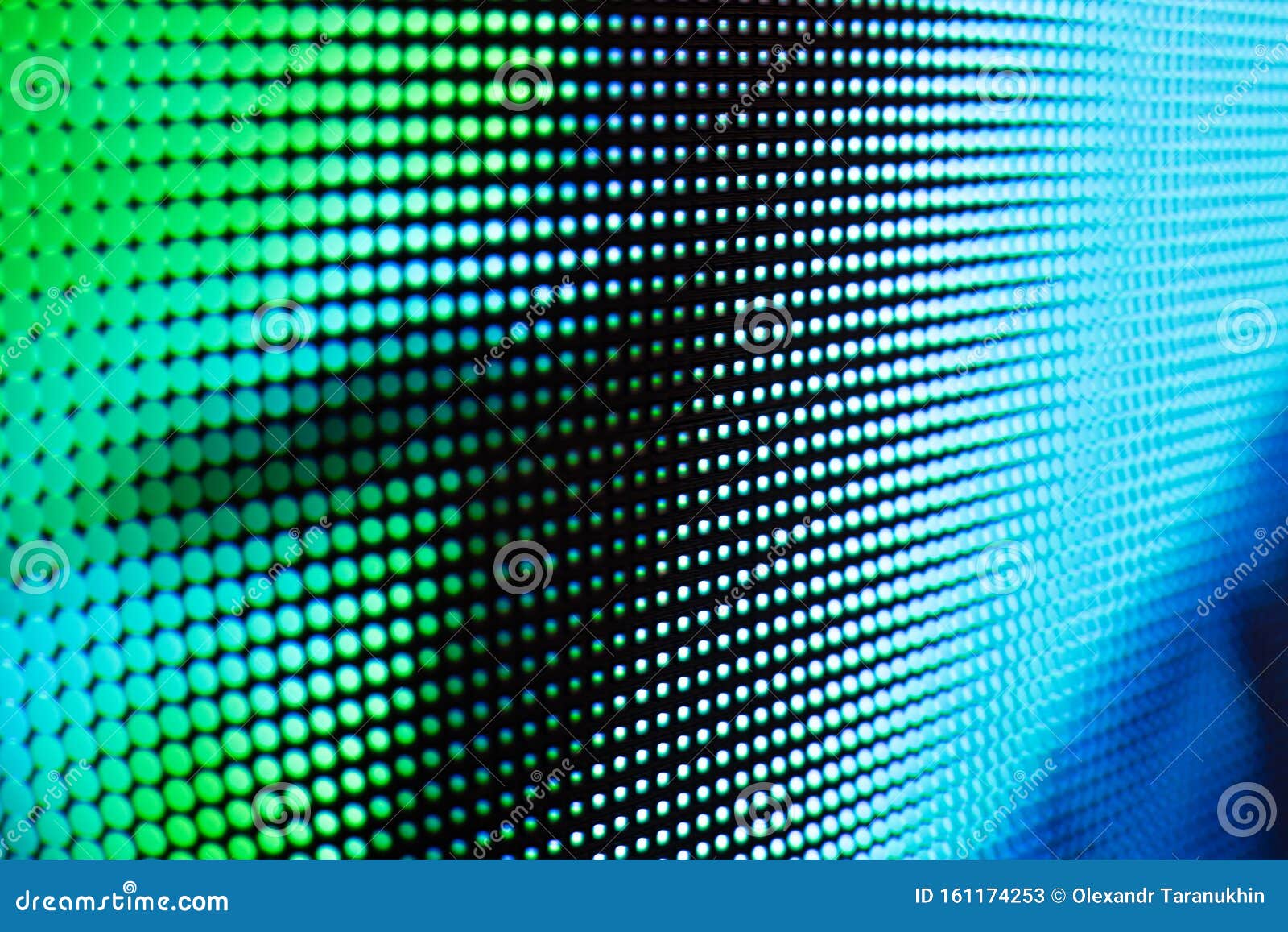LED Video Wall with High Saturated Pattern Stock Image - Image of ...