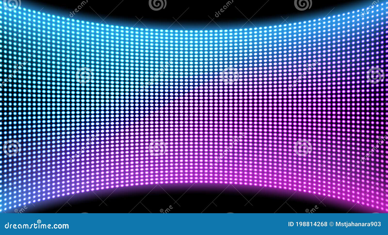 LED Video Wall Screen Texture Background, Display Stock Vector ...