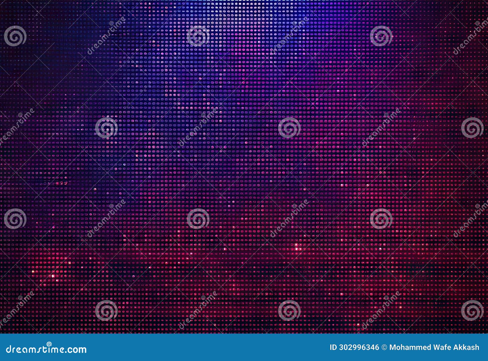 LED Video Wall Screen Texture Background Vector Blue and Red Purple ...