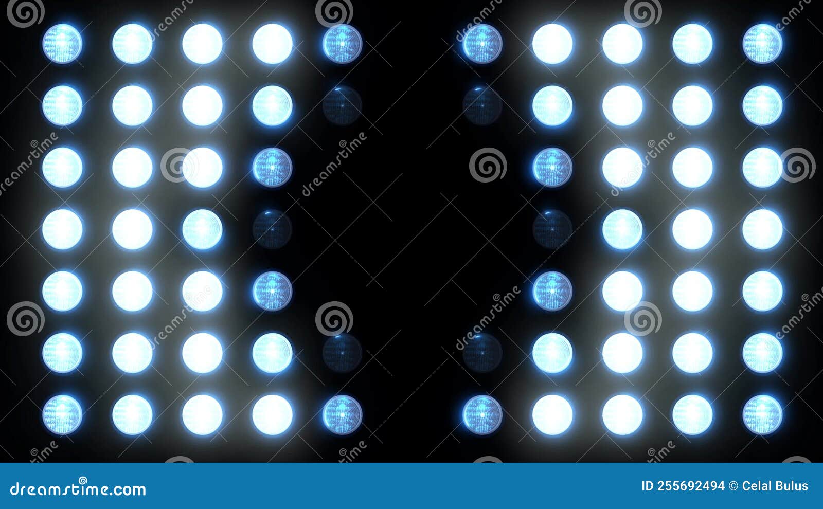 Led Light Bulb Flashing Video Stock Footage - Video of glowing ...