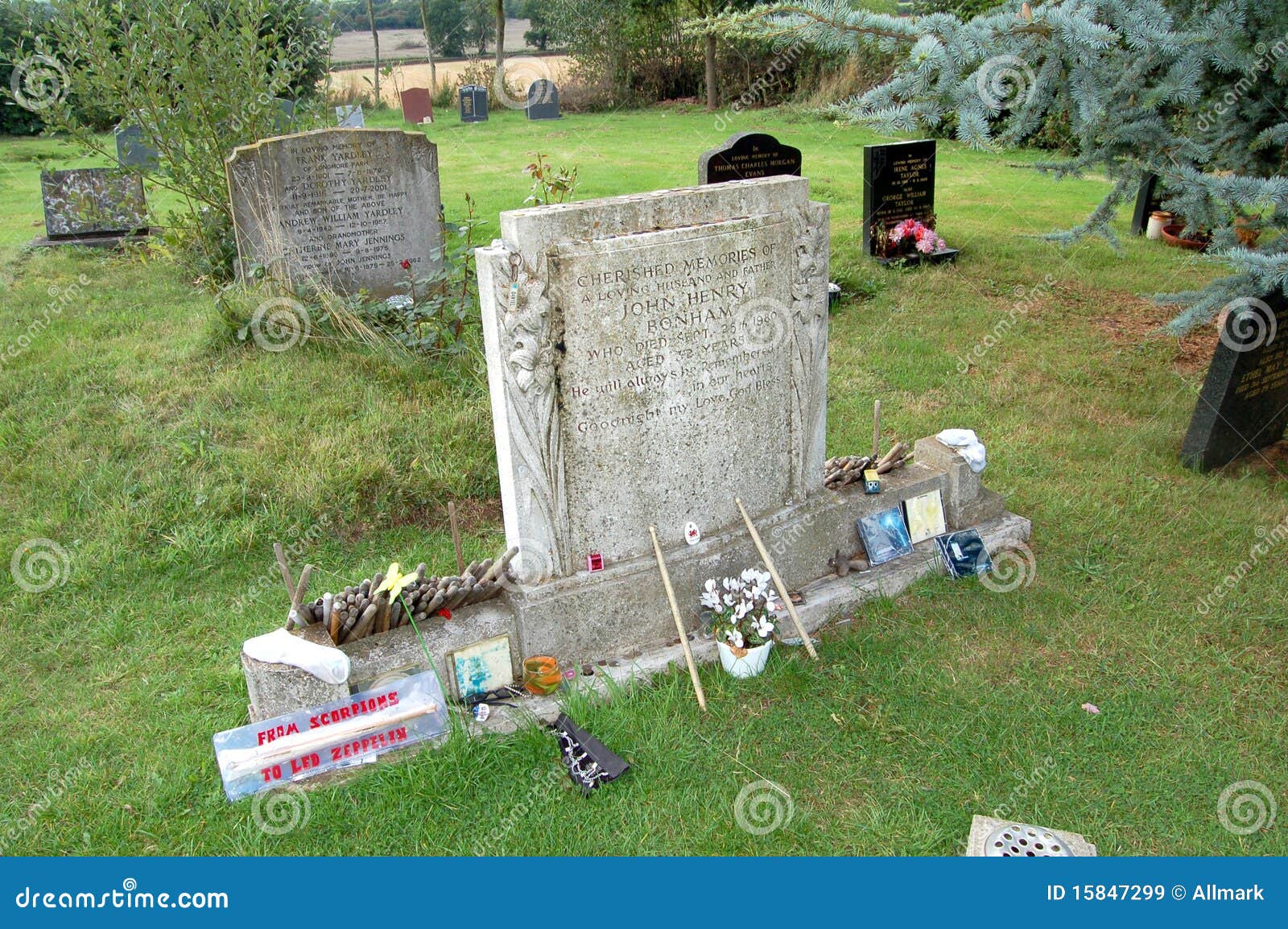 John Bonham Grave