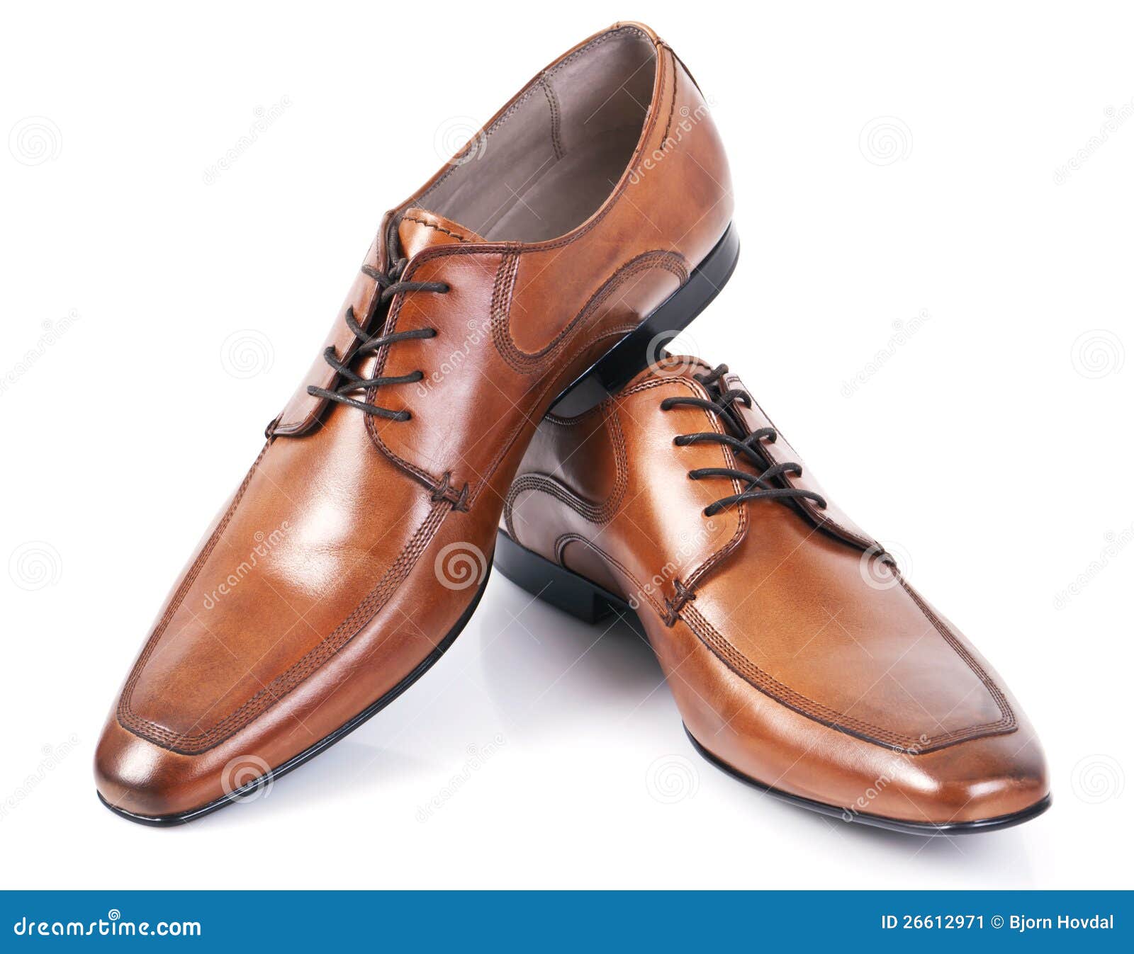 Lederne Schuhe stockbild. Bild von stilvoll, schuhe, mode - 26612971