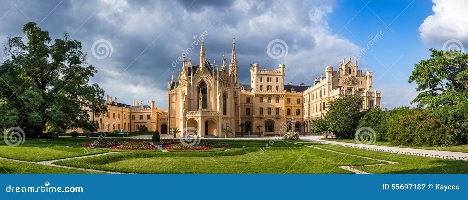 Lednice Castle Stock Image | CartoonDealer.com #43172221