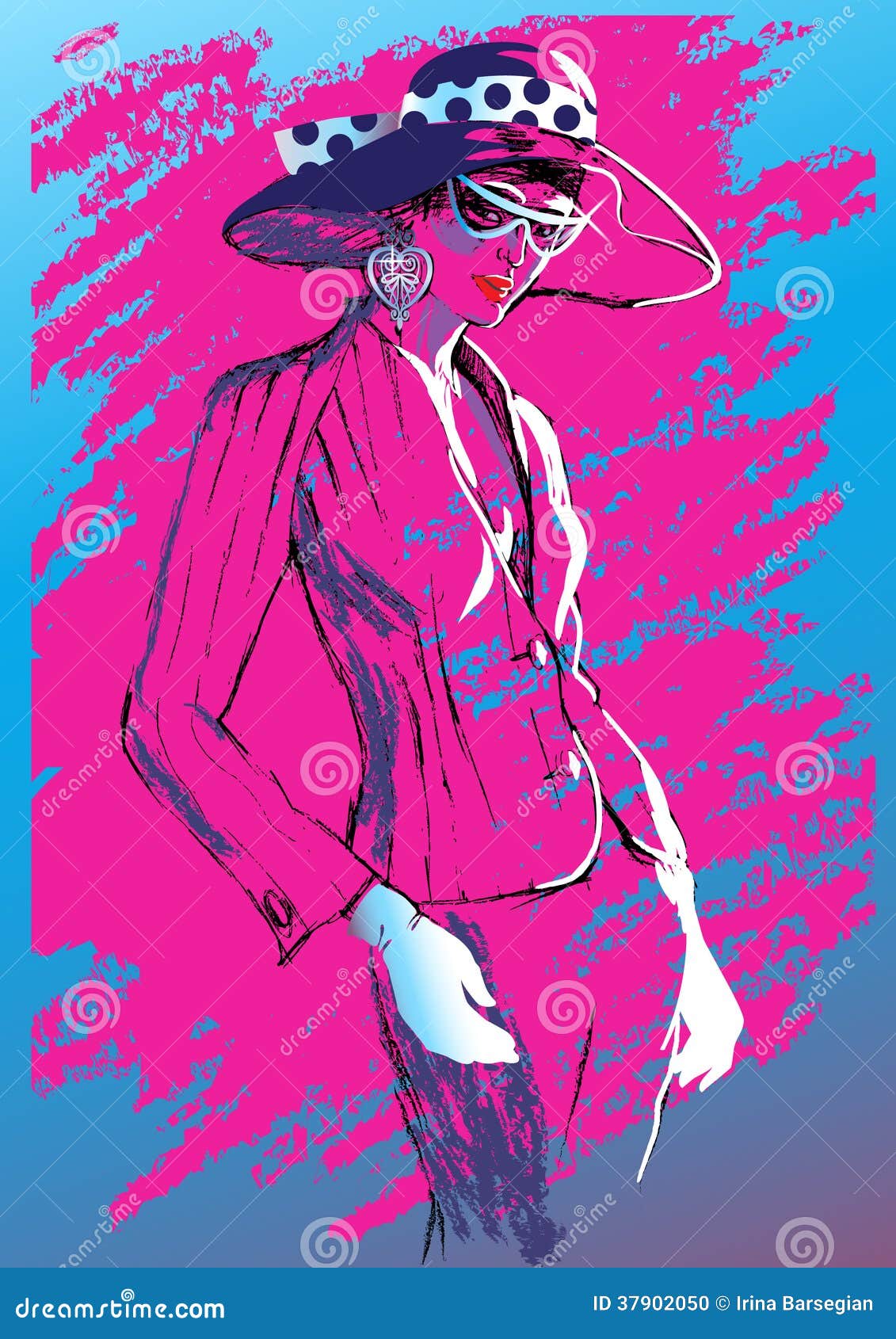 Ledy stock vector. Illustration of elegance, silhouette - 37902050