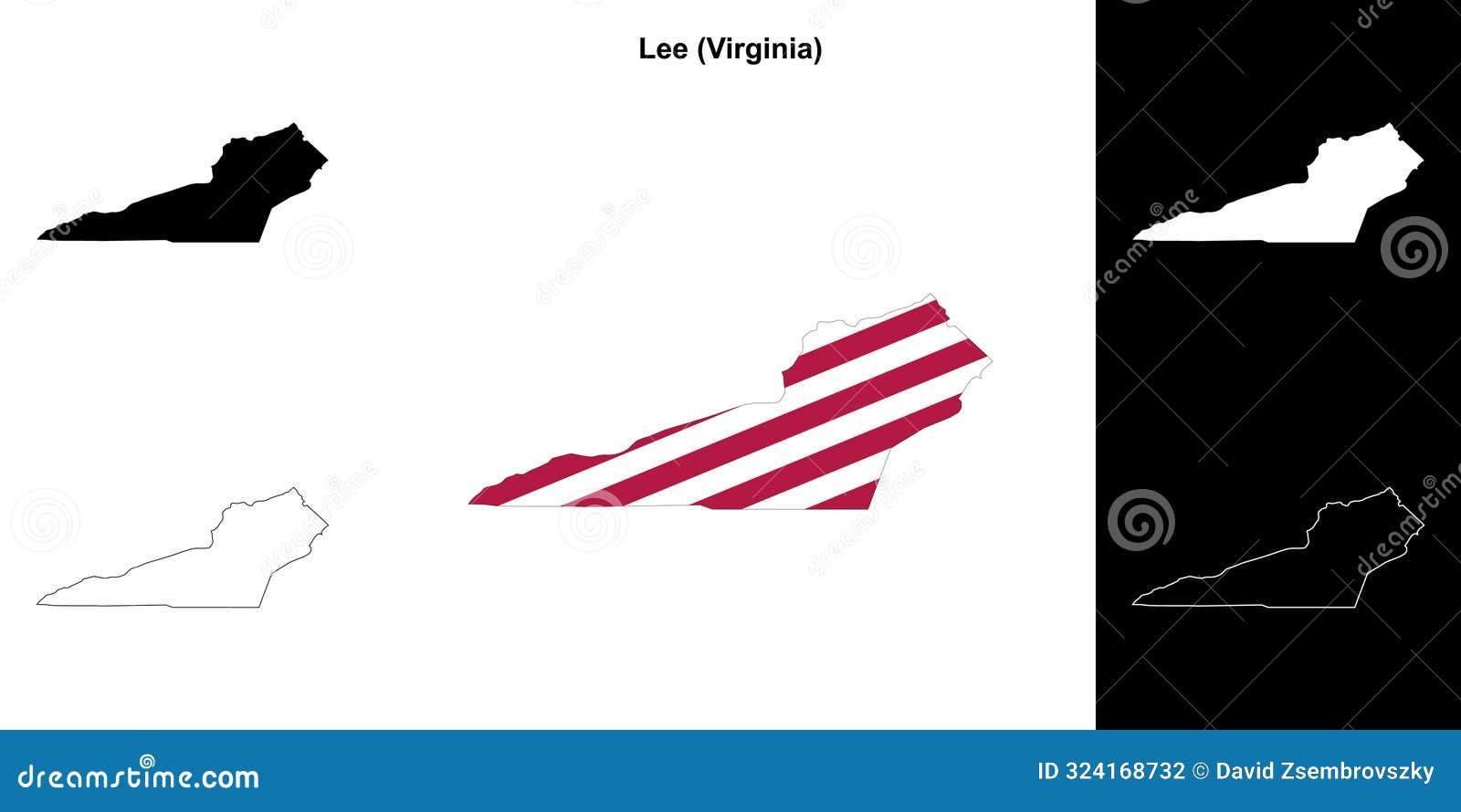 Lee outline map stock illustration. Illustration of icon - 324168732