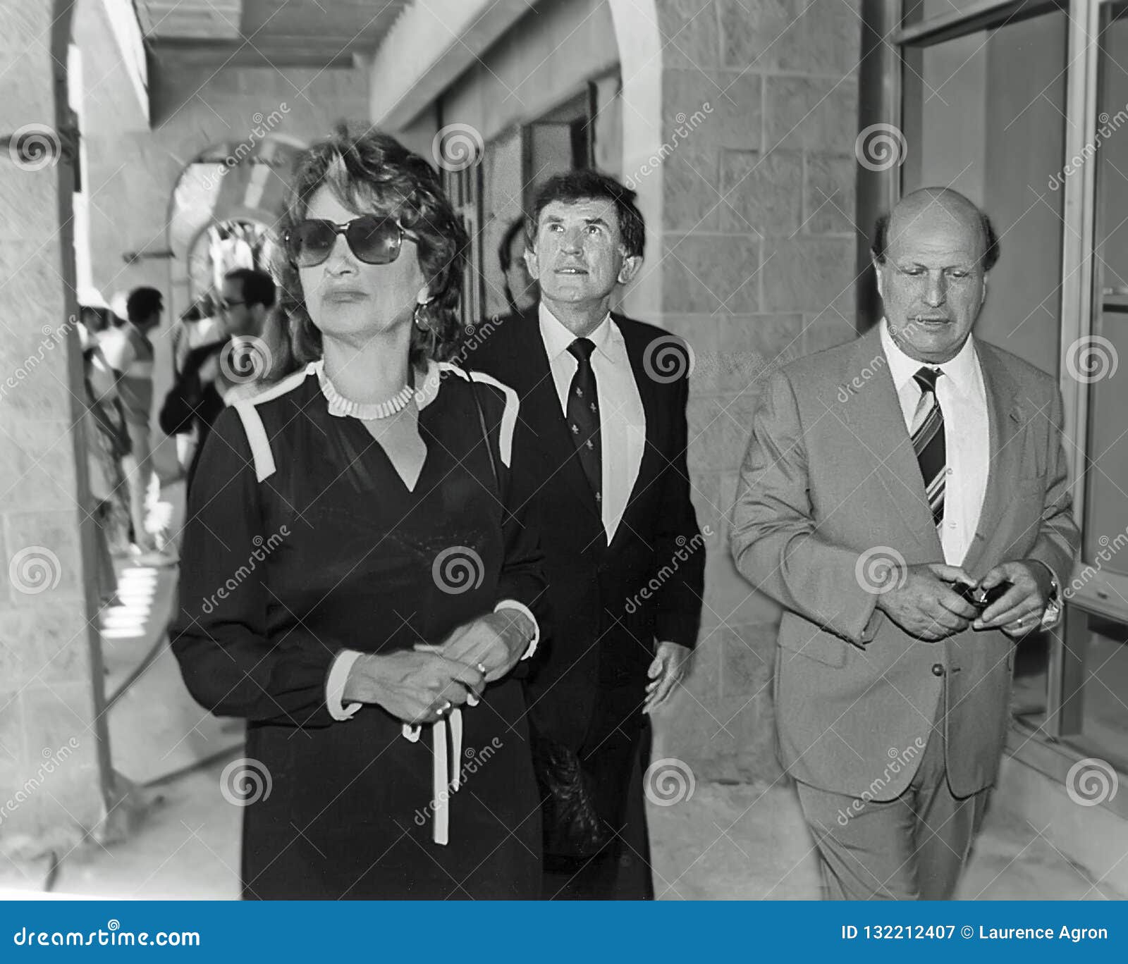 Lee Ludwig Hart, Gary Hart Y Alfred Gottschalk Fotografía editorial ...