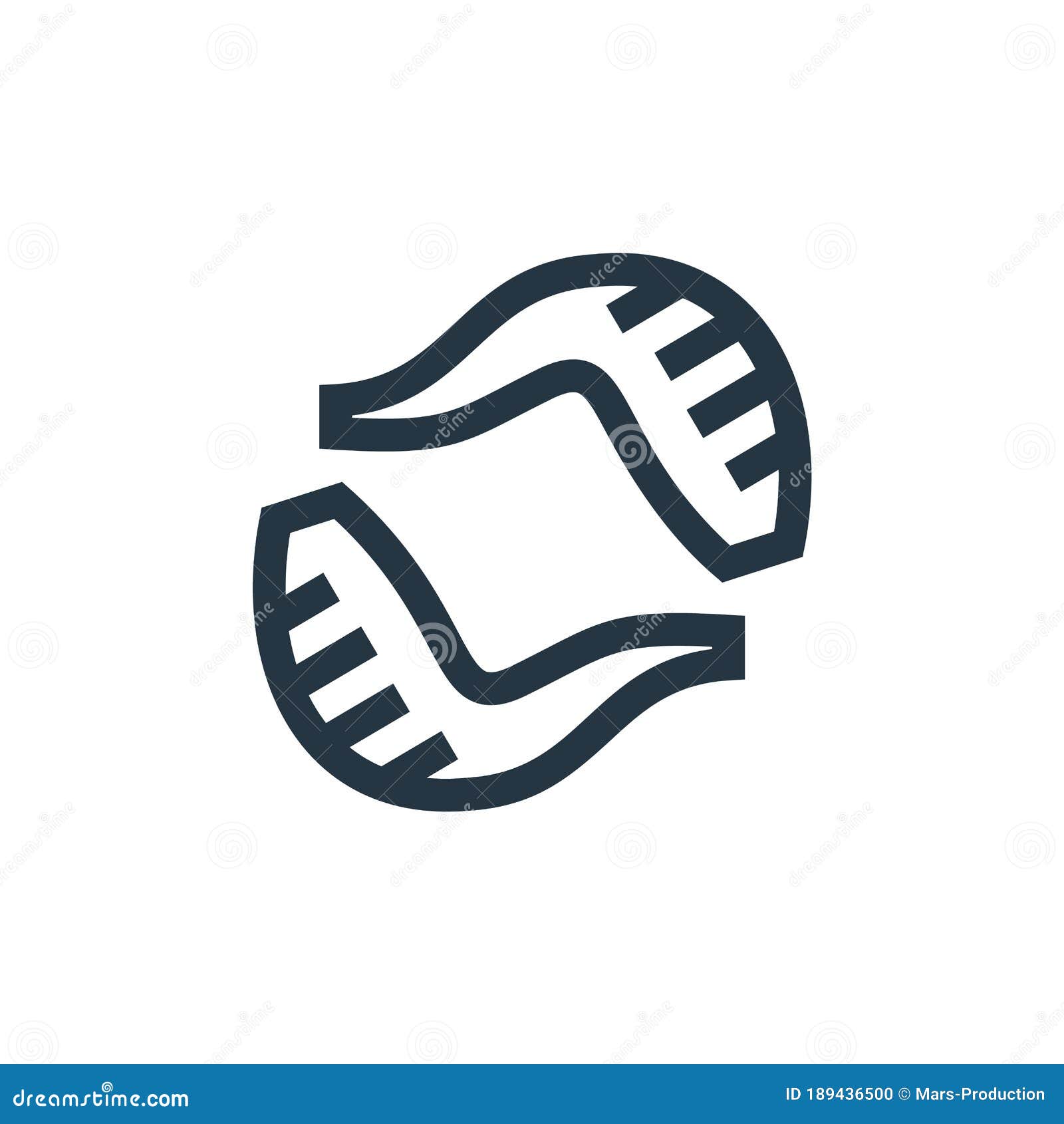 Leech Vector Icon Isolated On White Background. Outline, Thin Line ...