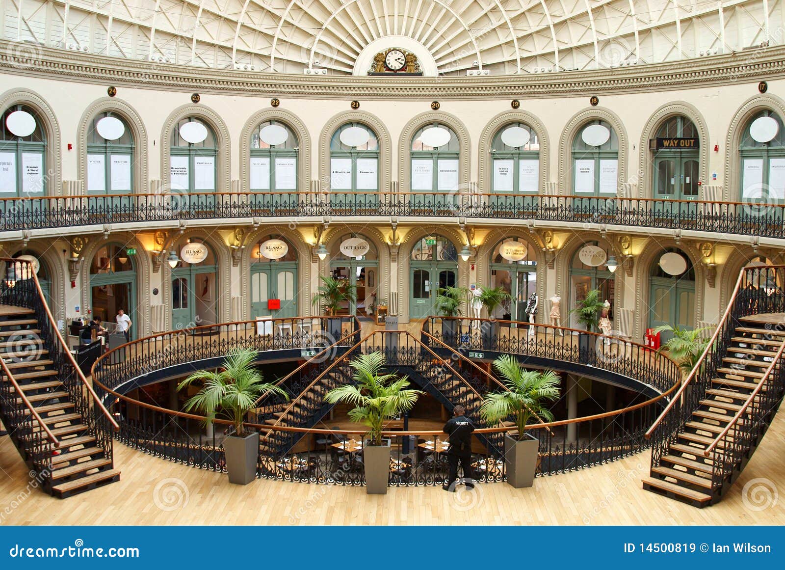 Leeds Corn Exchange part 1 editorial stock image. Image of listed ...