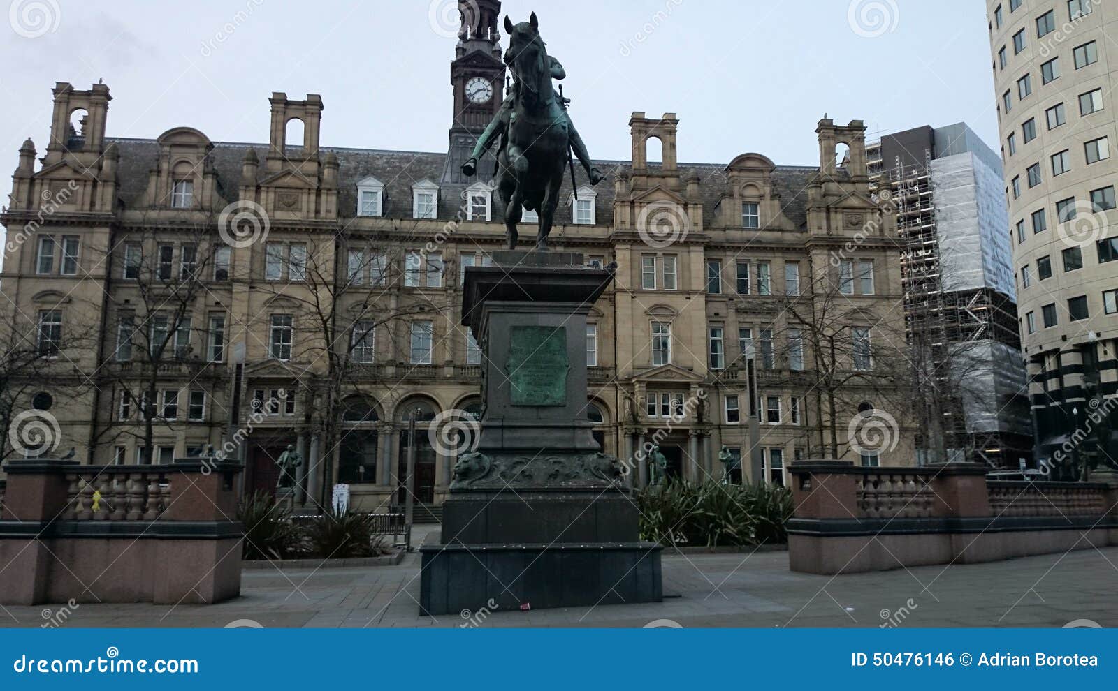 Leeds UK stock photo. Image of downtown, britain, memorial - 50476146