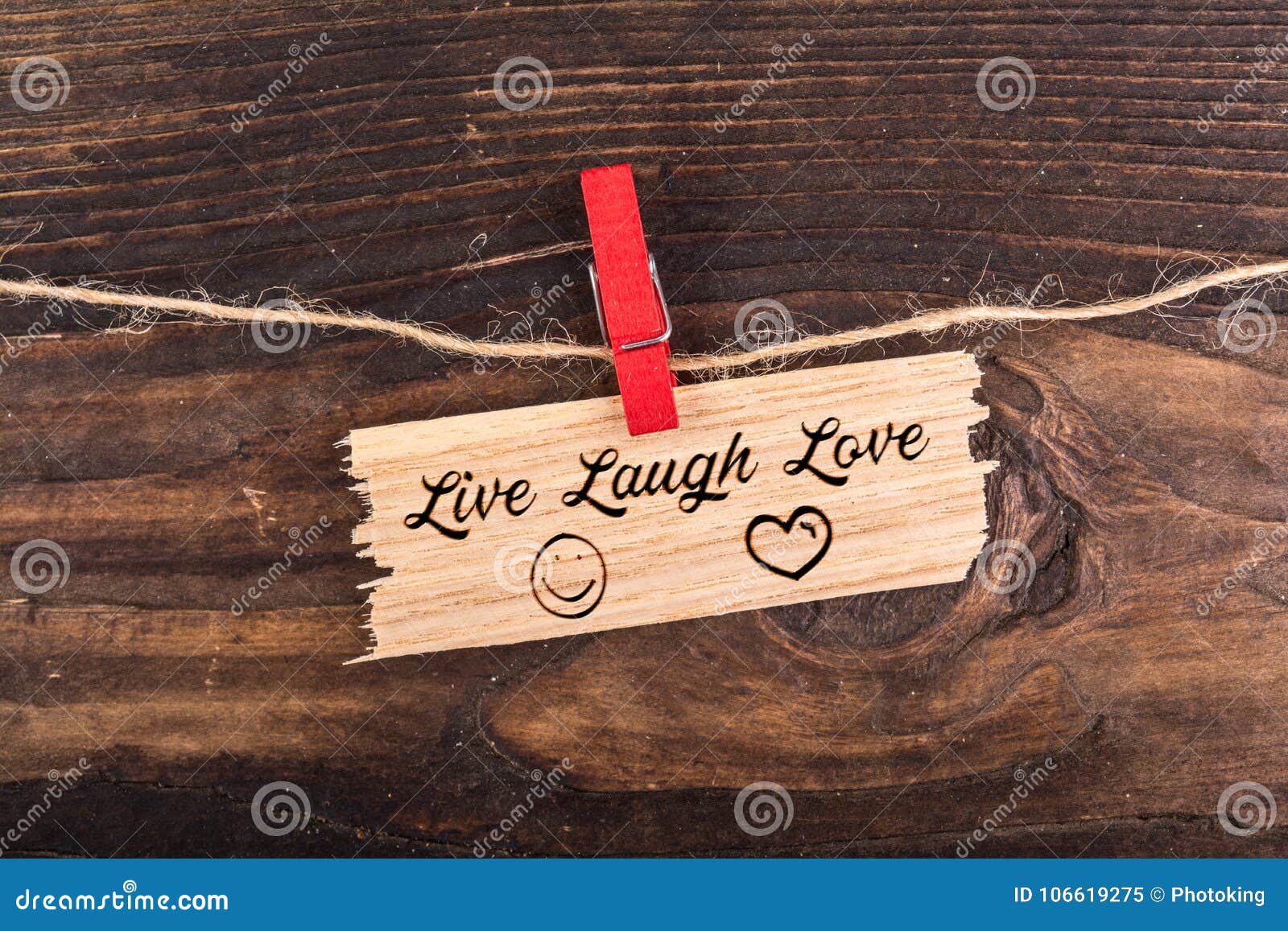 Leef de Liefde van de Lach stock afbeelding. Image of onderbreking ...