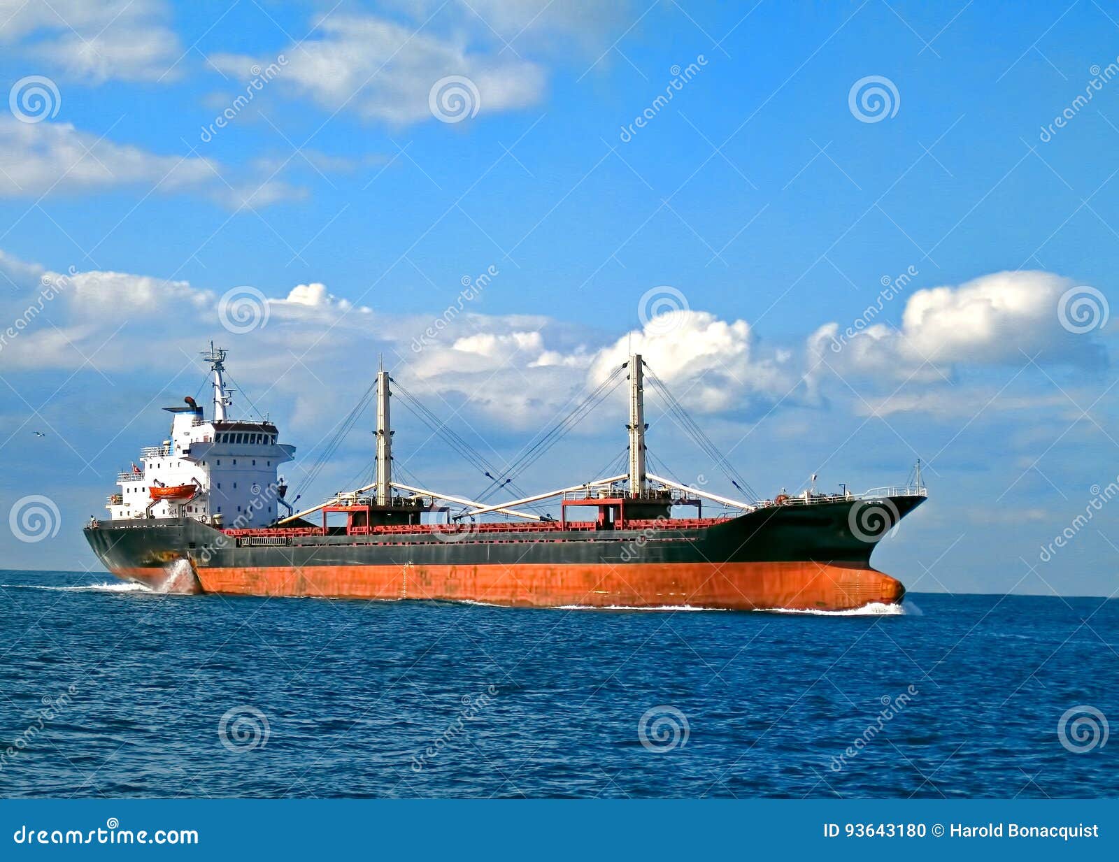Leeg containerschip stock foto. Image of verzending, logistiek - 93643180