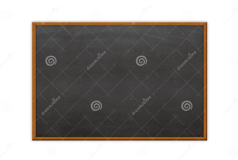 Leeg schoolbord stock afbeelding. Image of hout, bord - 34697269