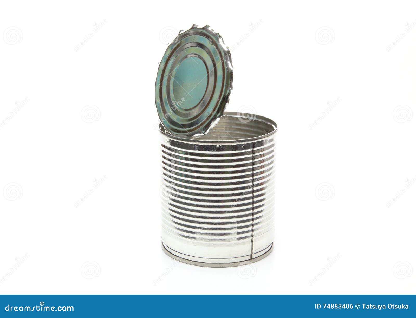 Leere Dose stockfoto. Bild von eingemacht, metallisch - 74883406