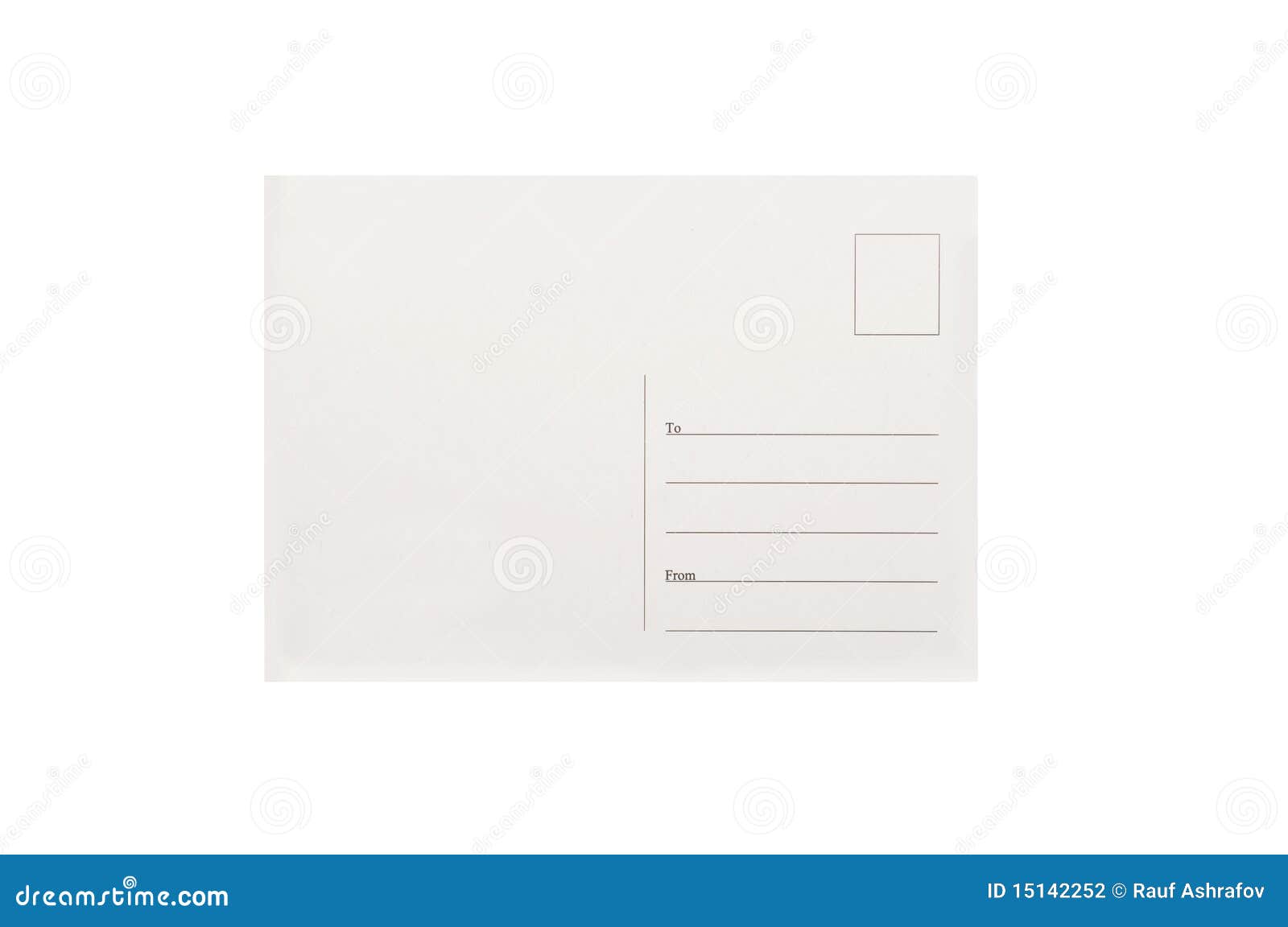 Leere Postkarte stockfoto. Bild von braun, anmerkung - 15142252