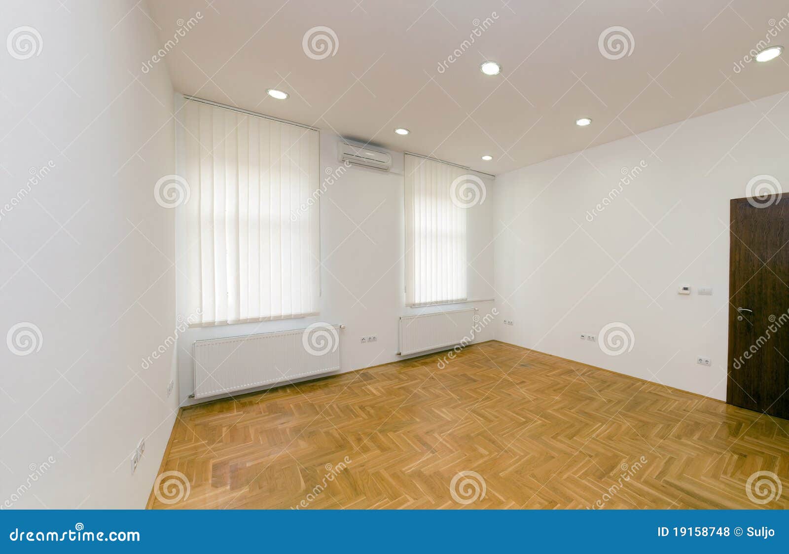 Leerer Raum stockfoto. Bild von haus, inländisch, wohnung - 19158748