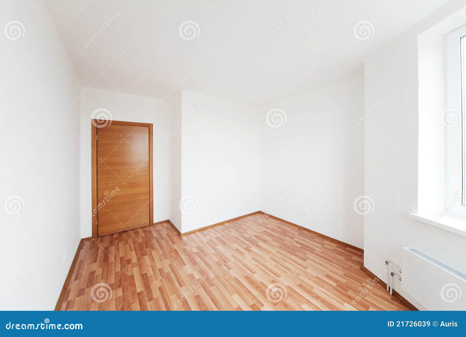 Leerer Raum mit Tür stockbild. Bild von leer, reinheit - 21726039