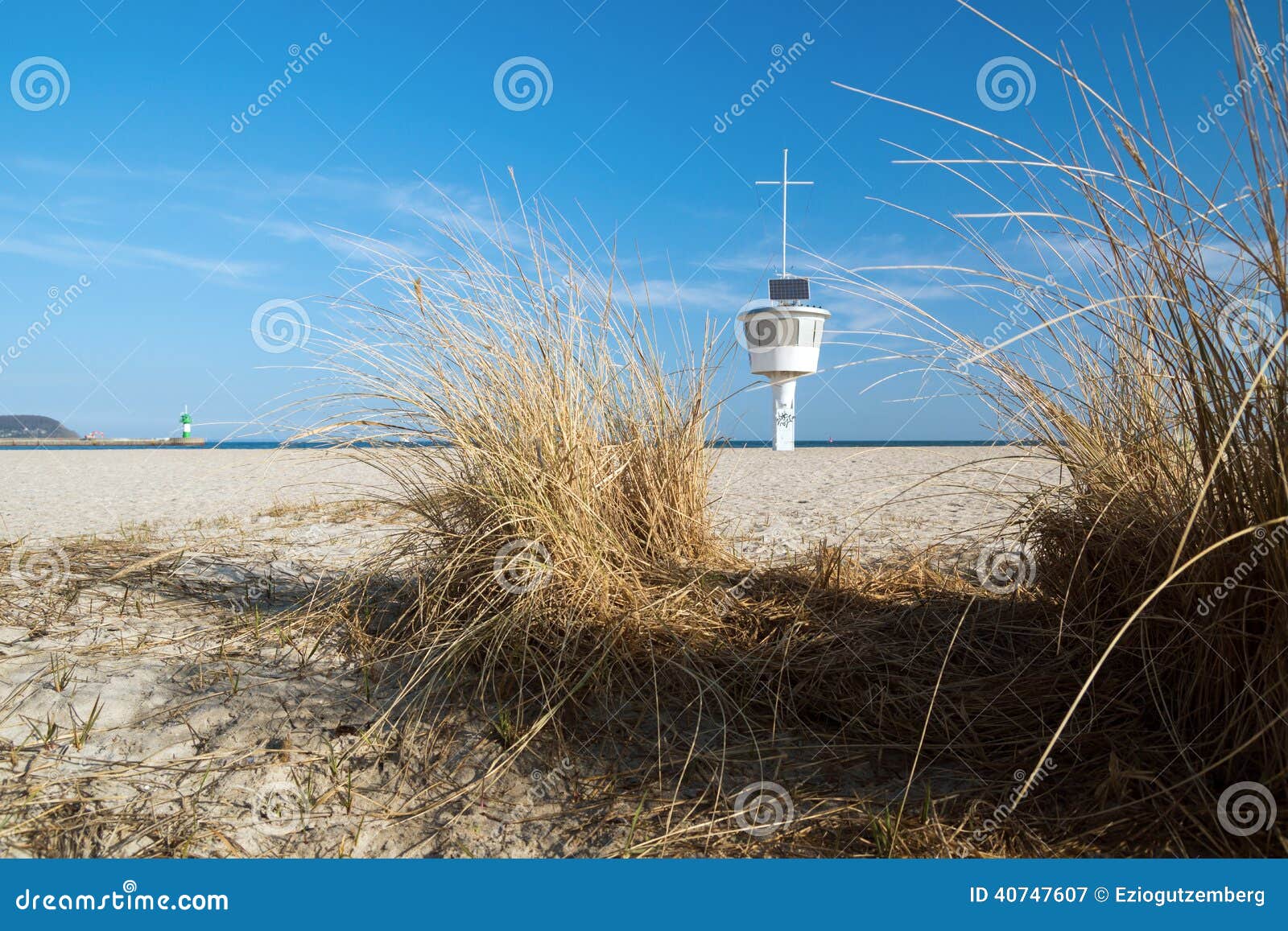 Leerer Strand Bei Travemuende Stockbild - Bild von leer, himmel: 40747607
